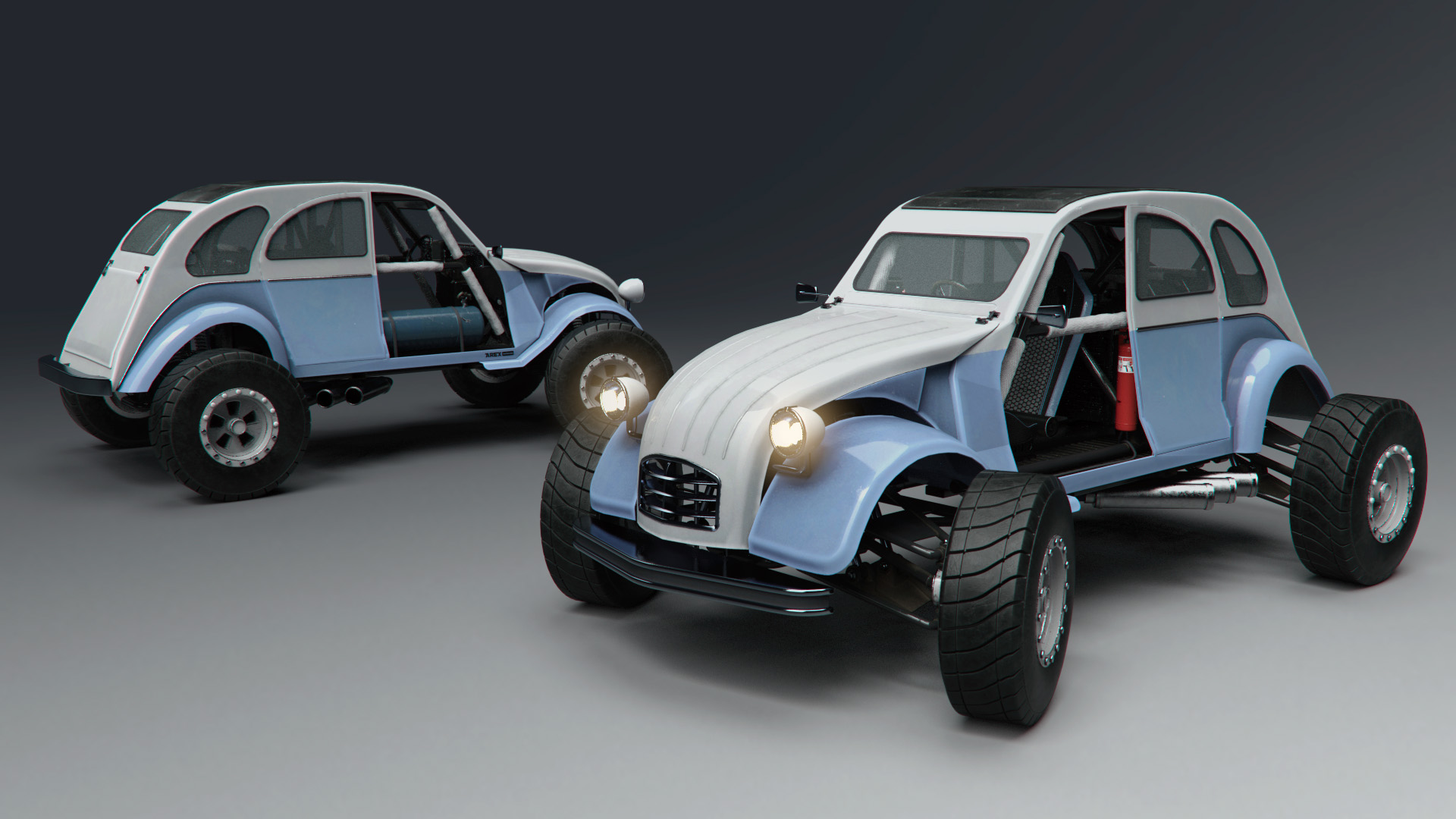 2CV Buggy | Daz 3D