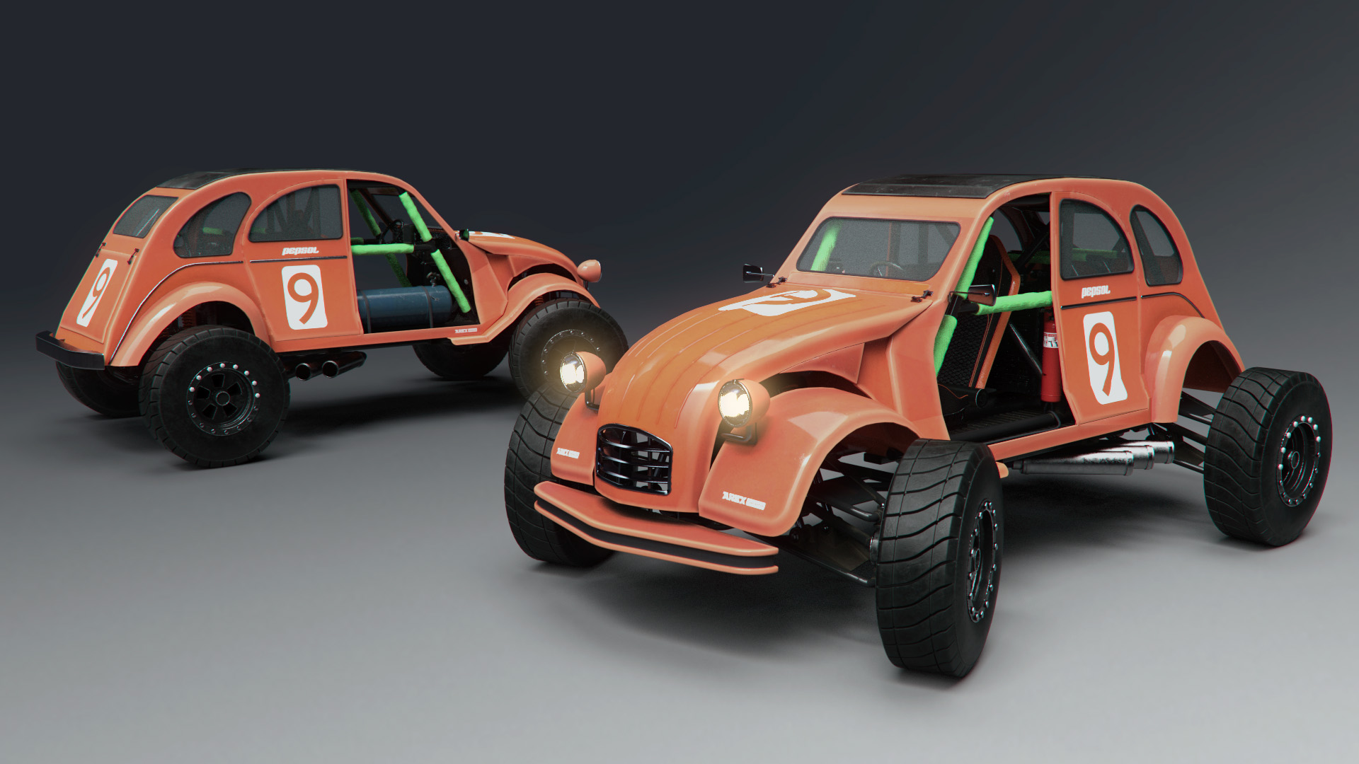 2CV Buggy | Daz 3D