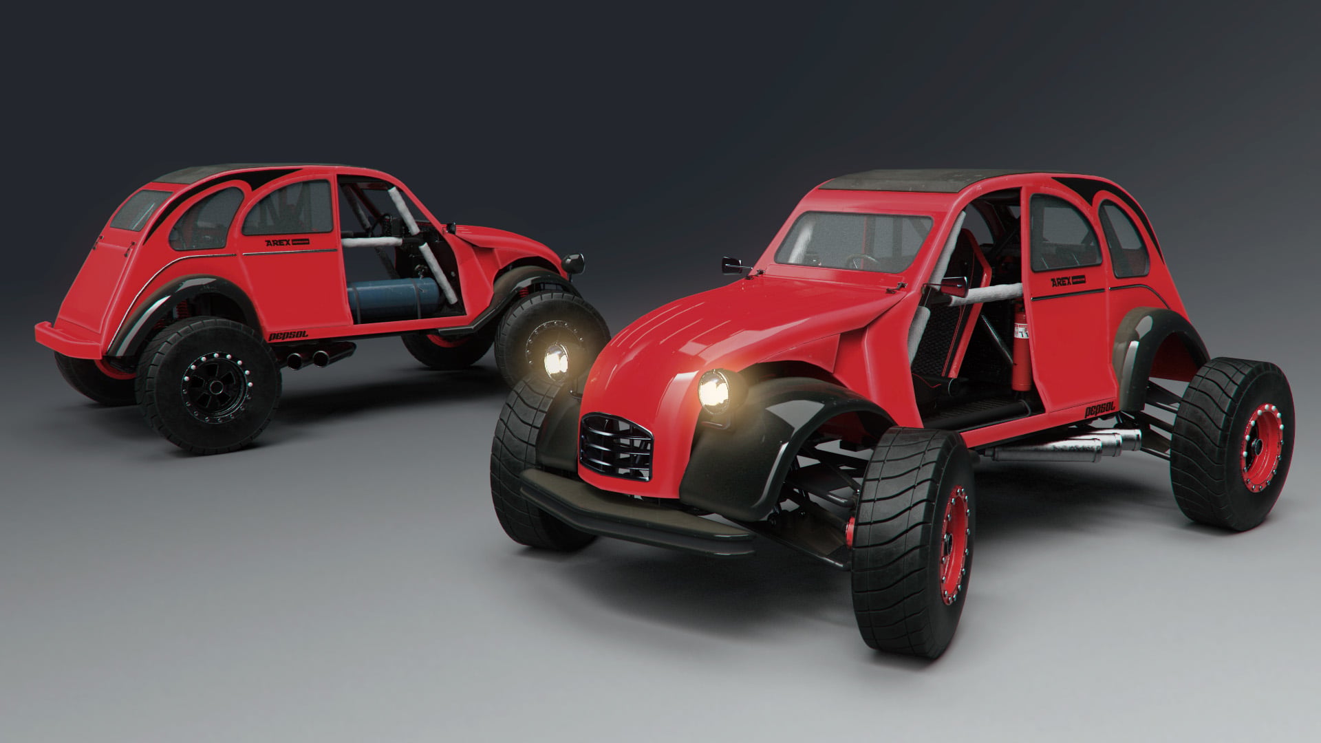 2CV Buggy | Daz 3D