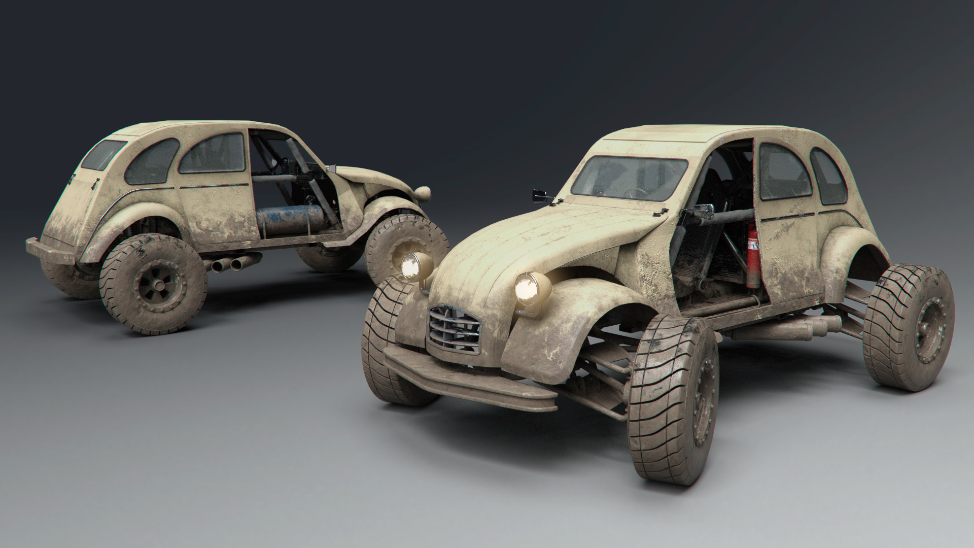 2CV Buggy | Daz 3D