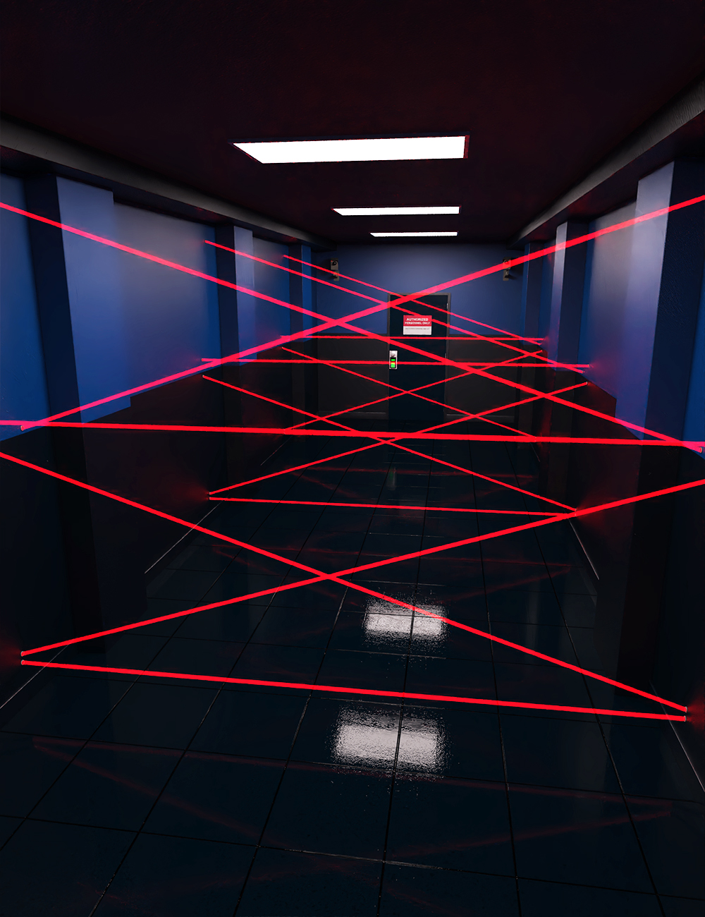 FH High-Security Corridor | Daz 3D