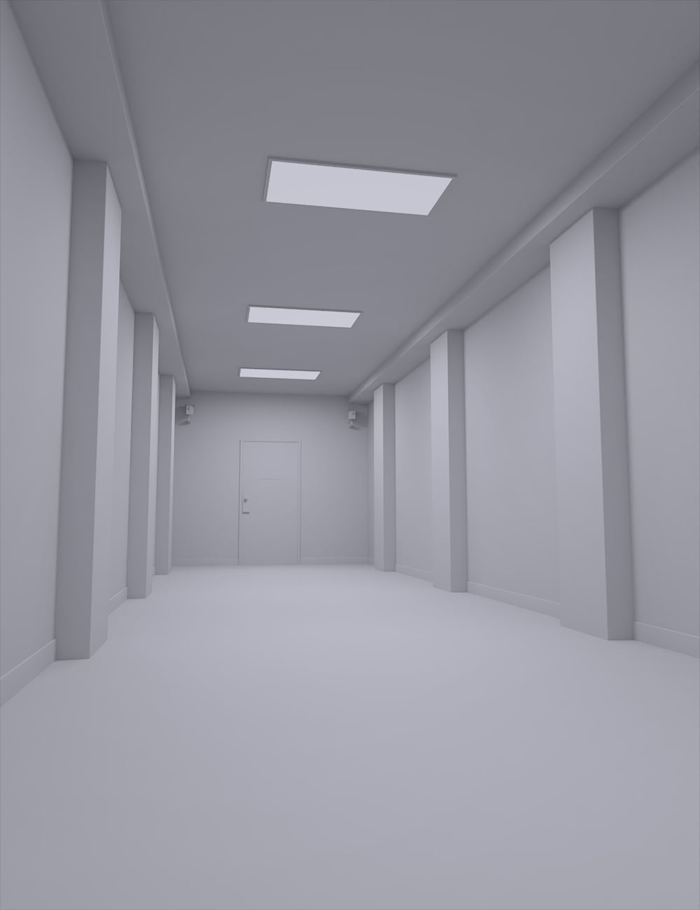 FH High-Security Corridor | Daz 3D