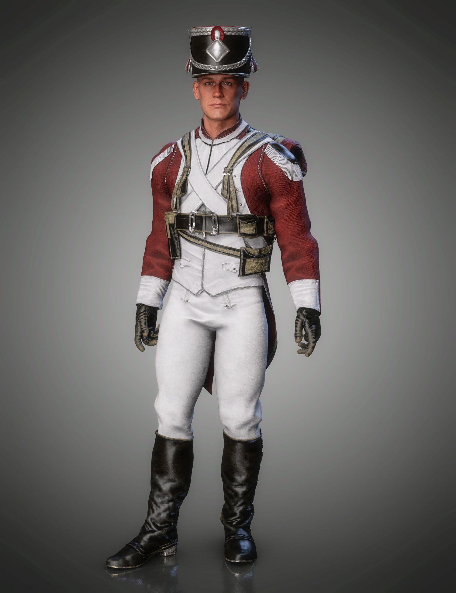dForce Infantry Outfit for Genesis 9 | Daz 3D