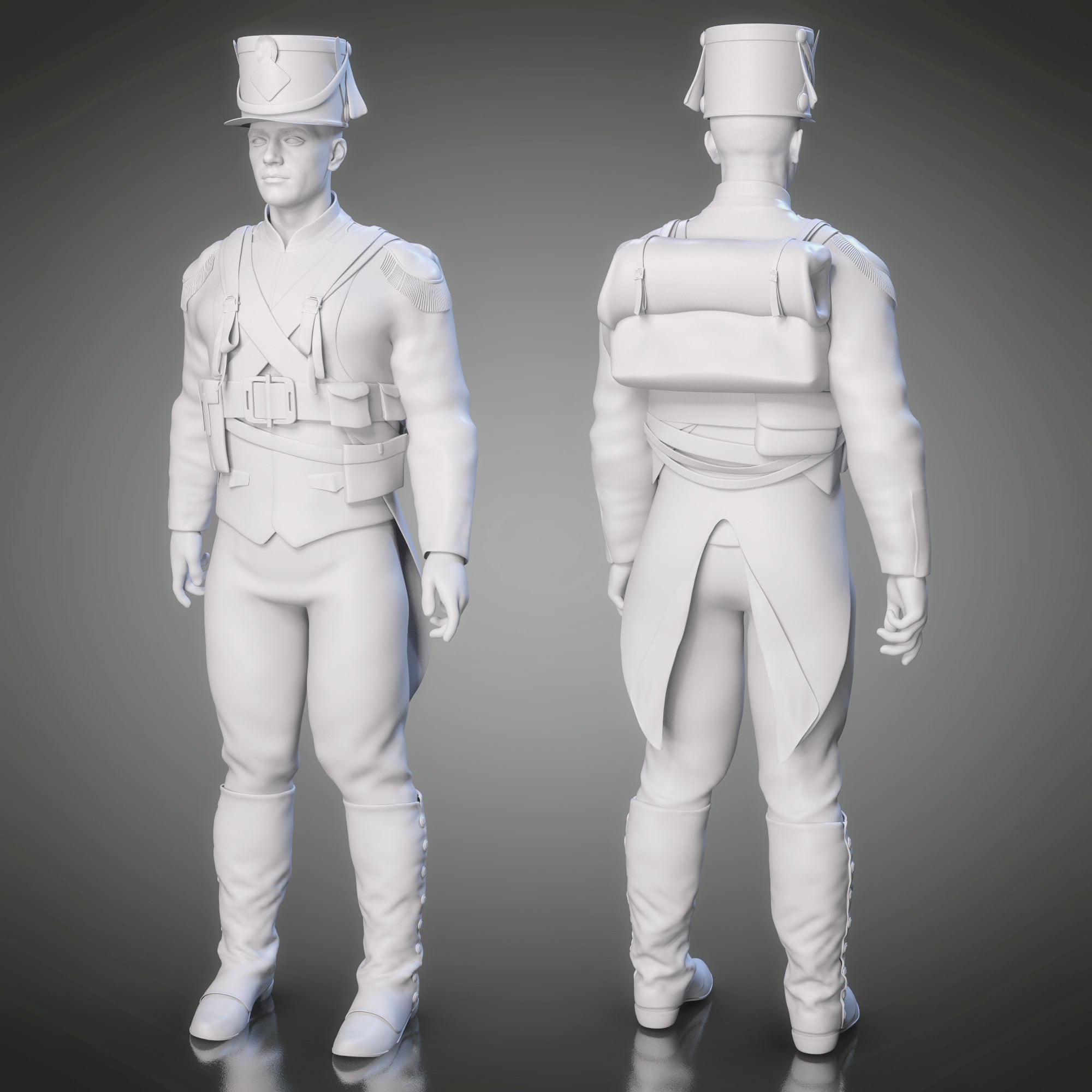 dForce Infantry Outfit for Genesis 9 | Daz 3D