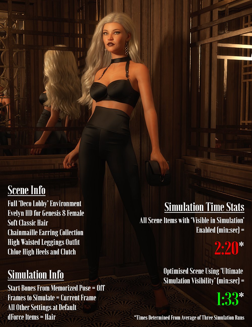 Ultimate Simulation Visibility | Daz 3D