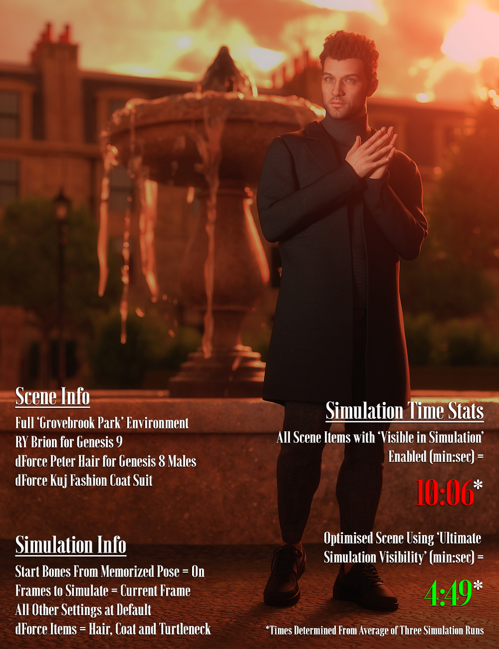 Ultimate Simulation Visibility | Daz 3D