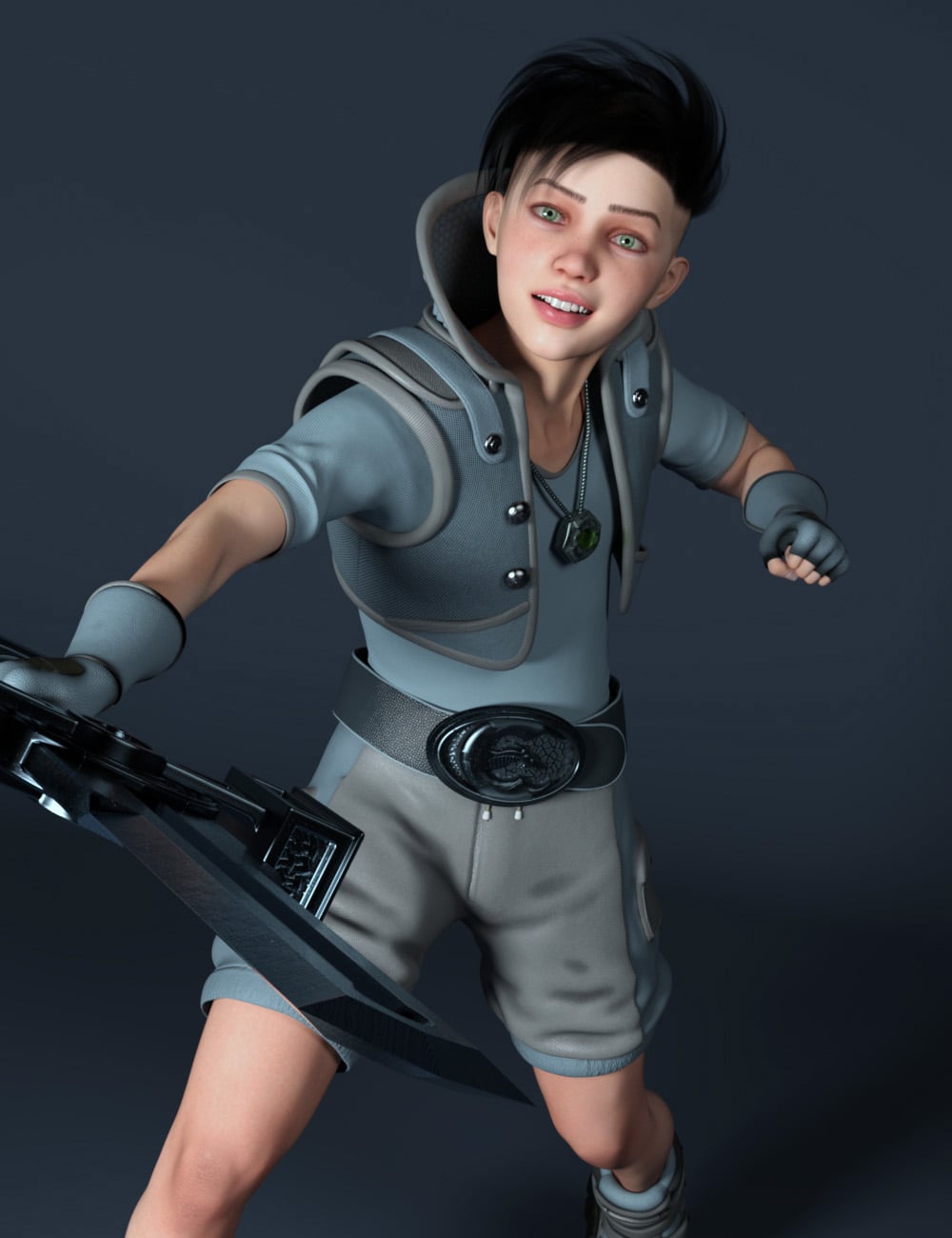 Expansion for Esra Outfit for Genesis 8 and 8.1 Male | Daz 3D