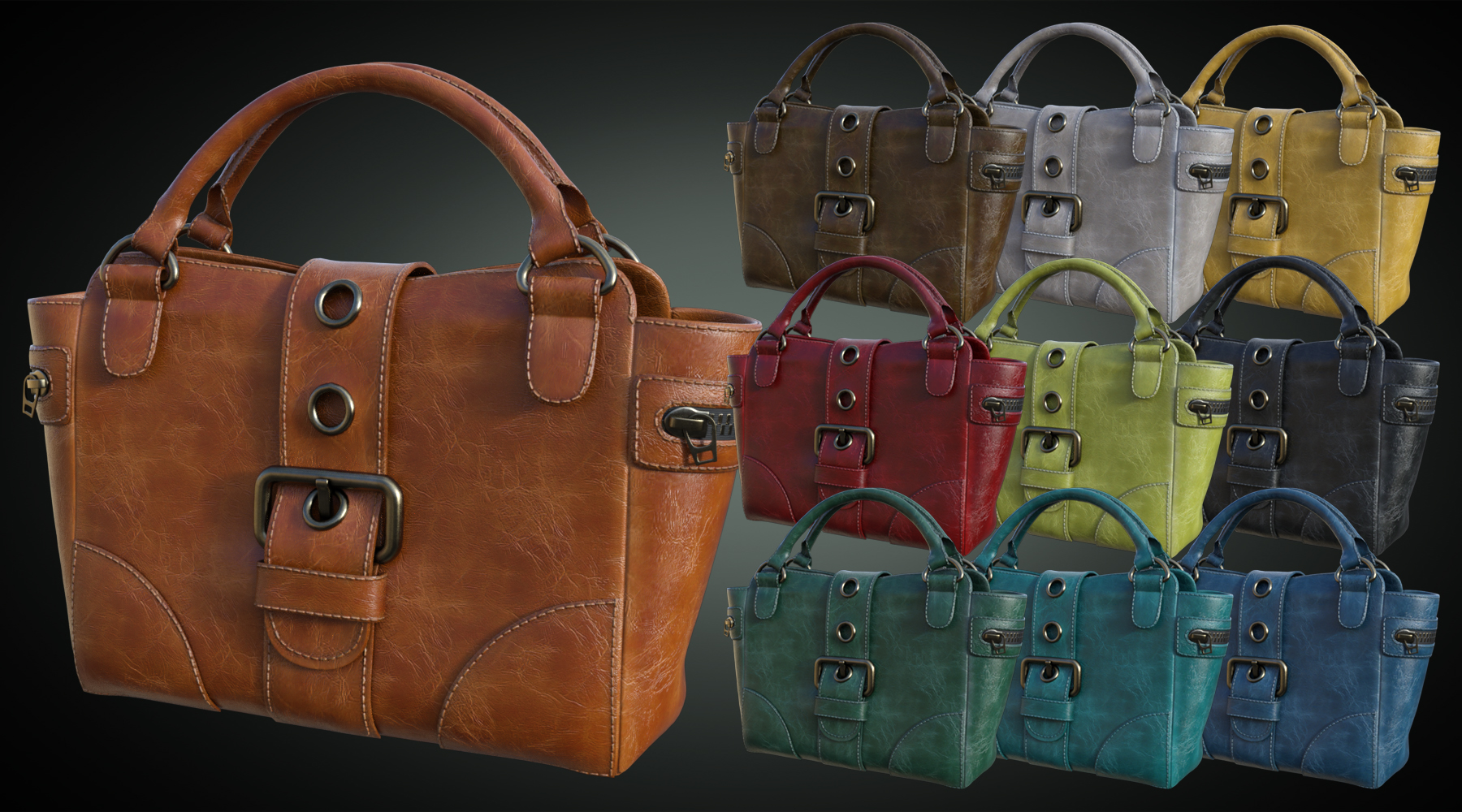 B.E.T.T.Y. Fashion Tote Bags | Daz 3D