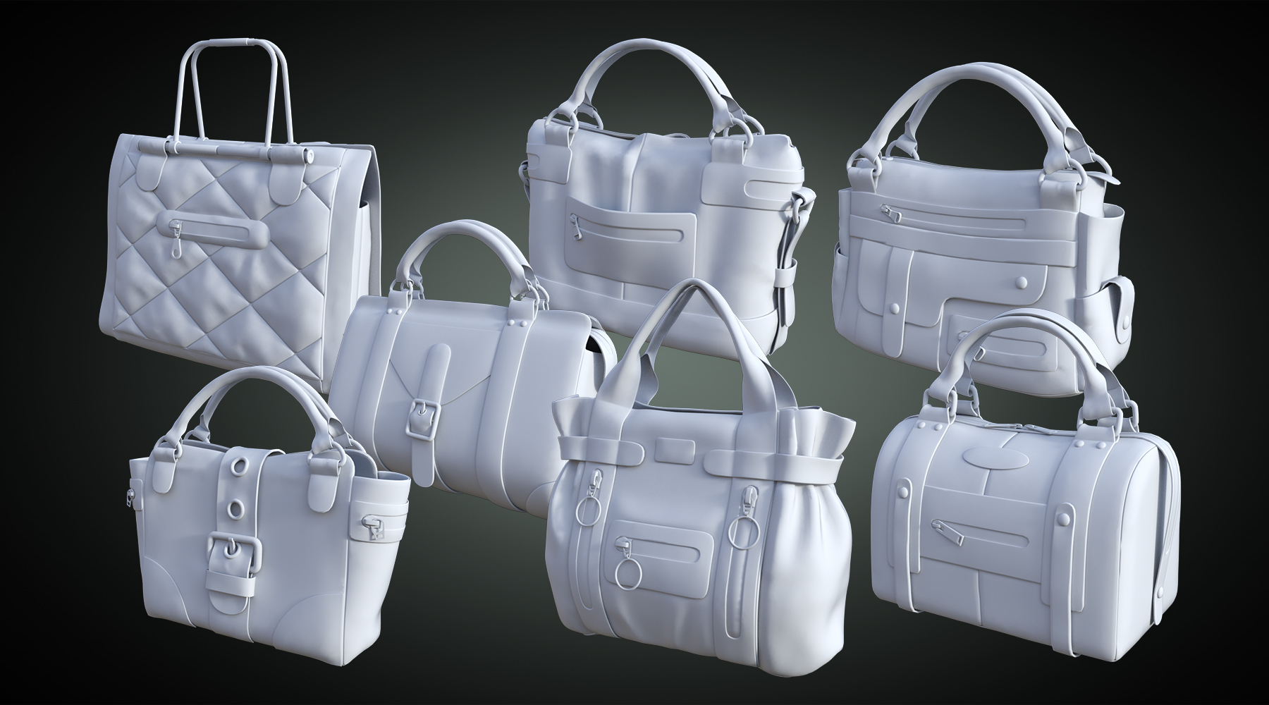 B.E.T.T.Y. Fashion Tote Bags | Daz 3D