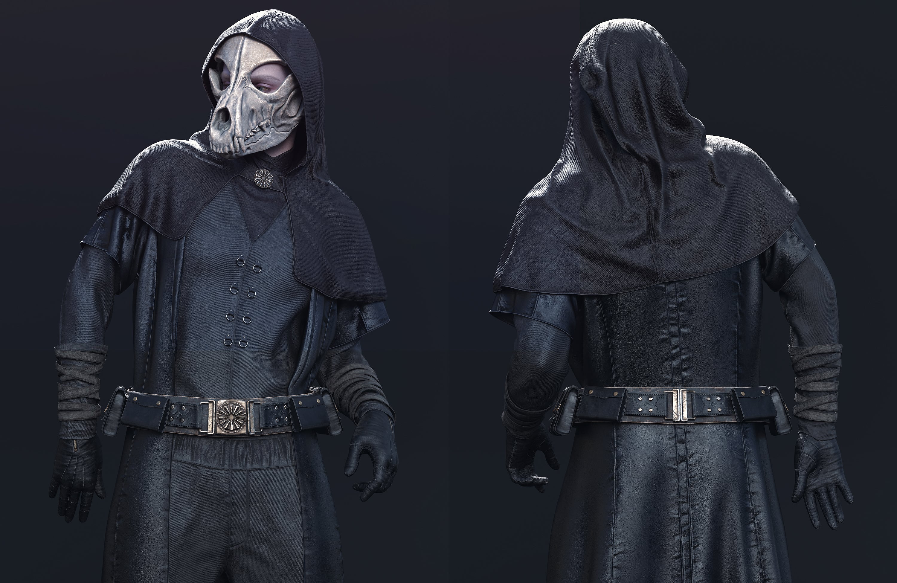 dForce Arrival of Death Outfit for Genesis 9 | Daz 3D