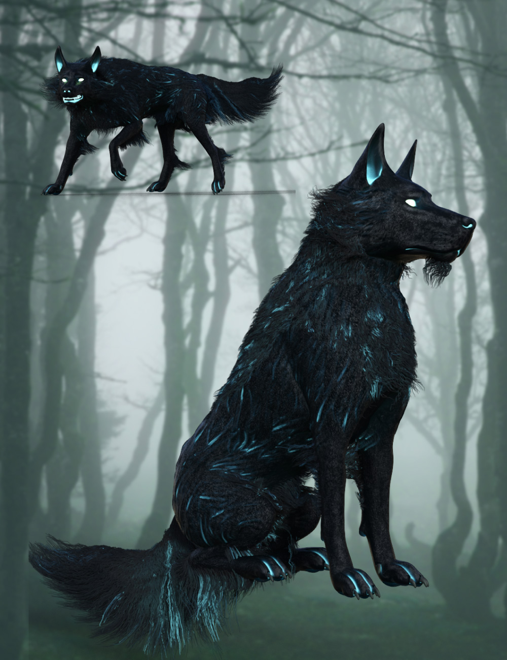 DA Spirit for Daz Dog 8 | Daz 3D