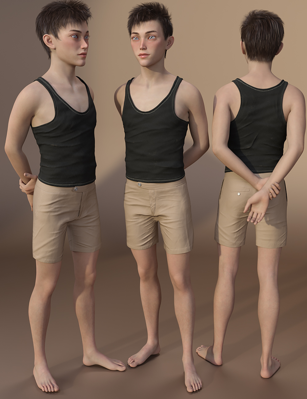 EM3D Cute Poses and Expressions for Kikii and Kash | Daz 3D