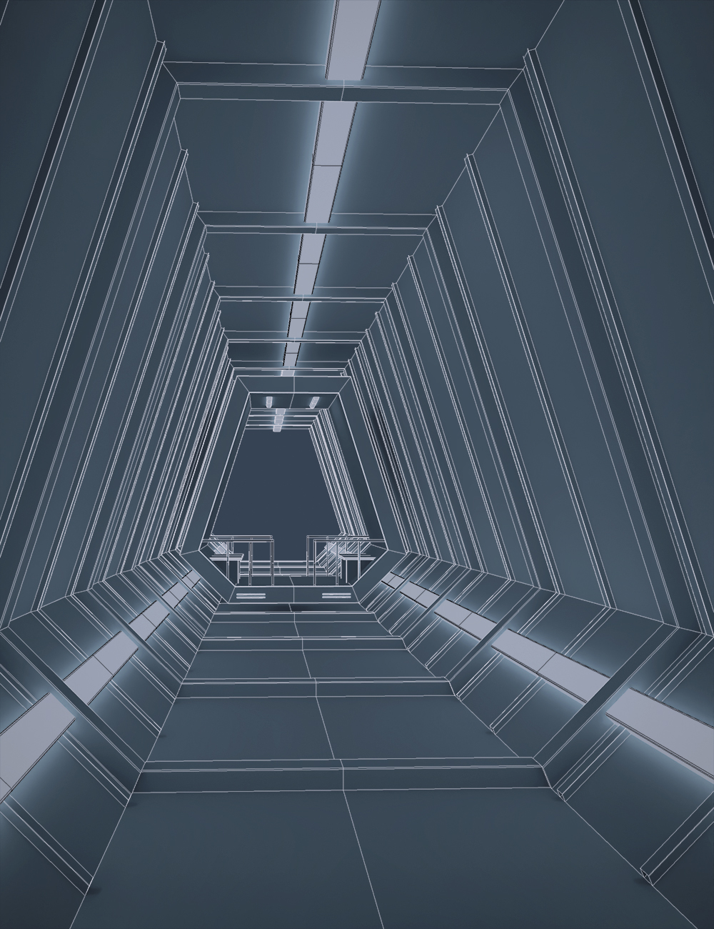 FH Sci-Fi Hover Rail Vignette | Daz 3D