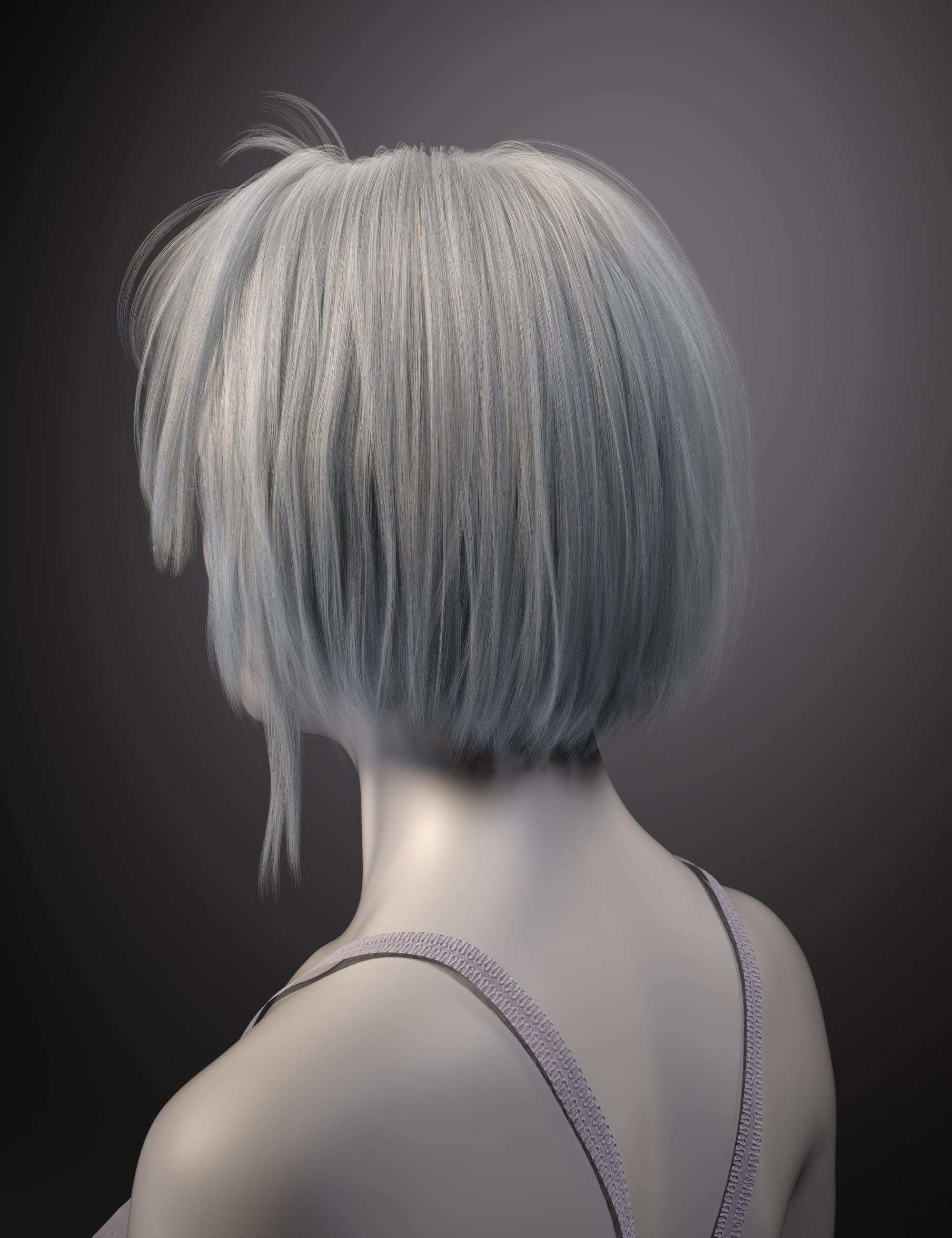 FE Cute Dynamic Short Hair for Genesis 9 | Daz 3D