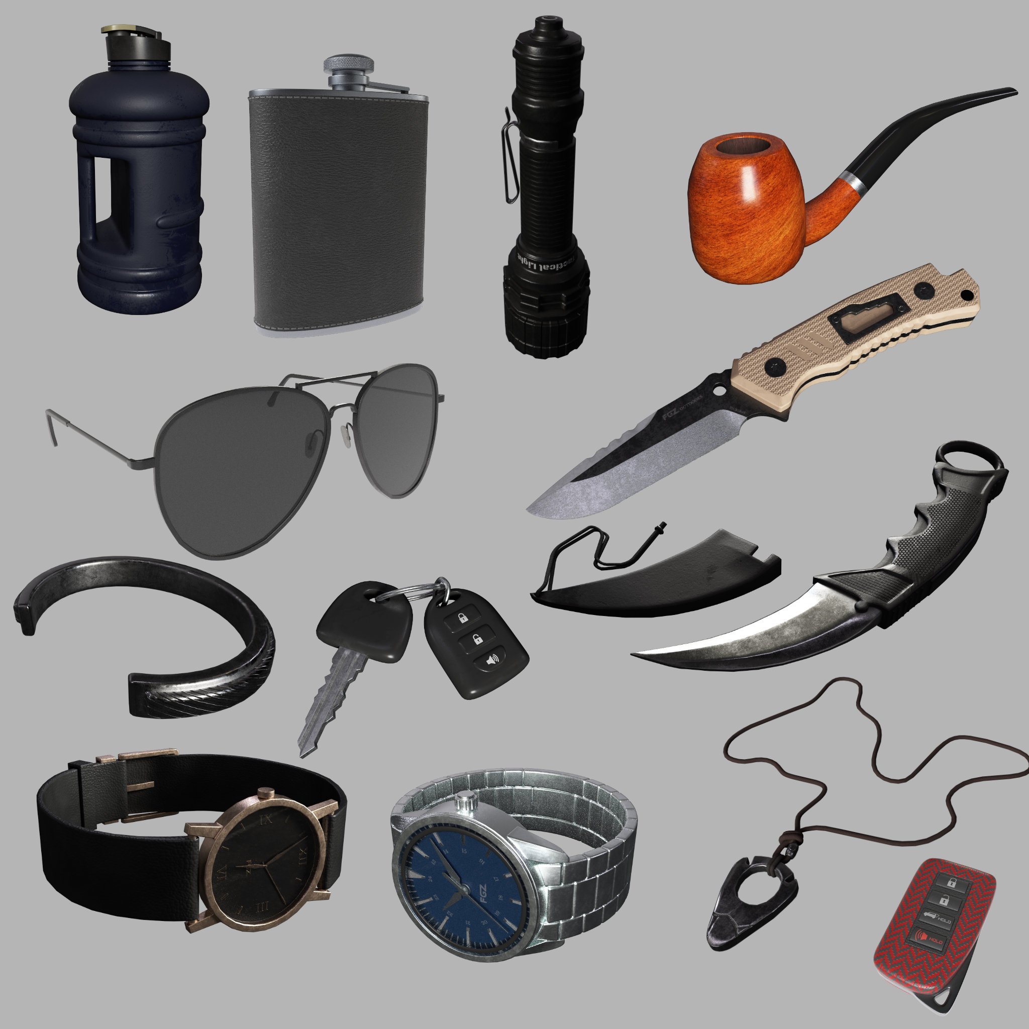 FG Mens Room | Daz 3D