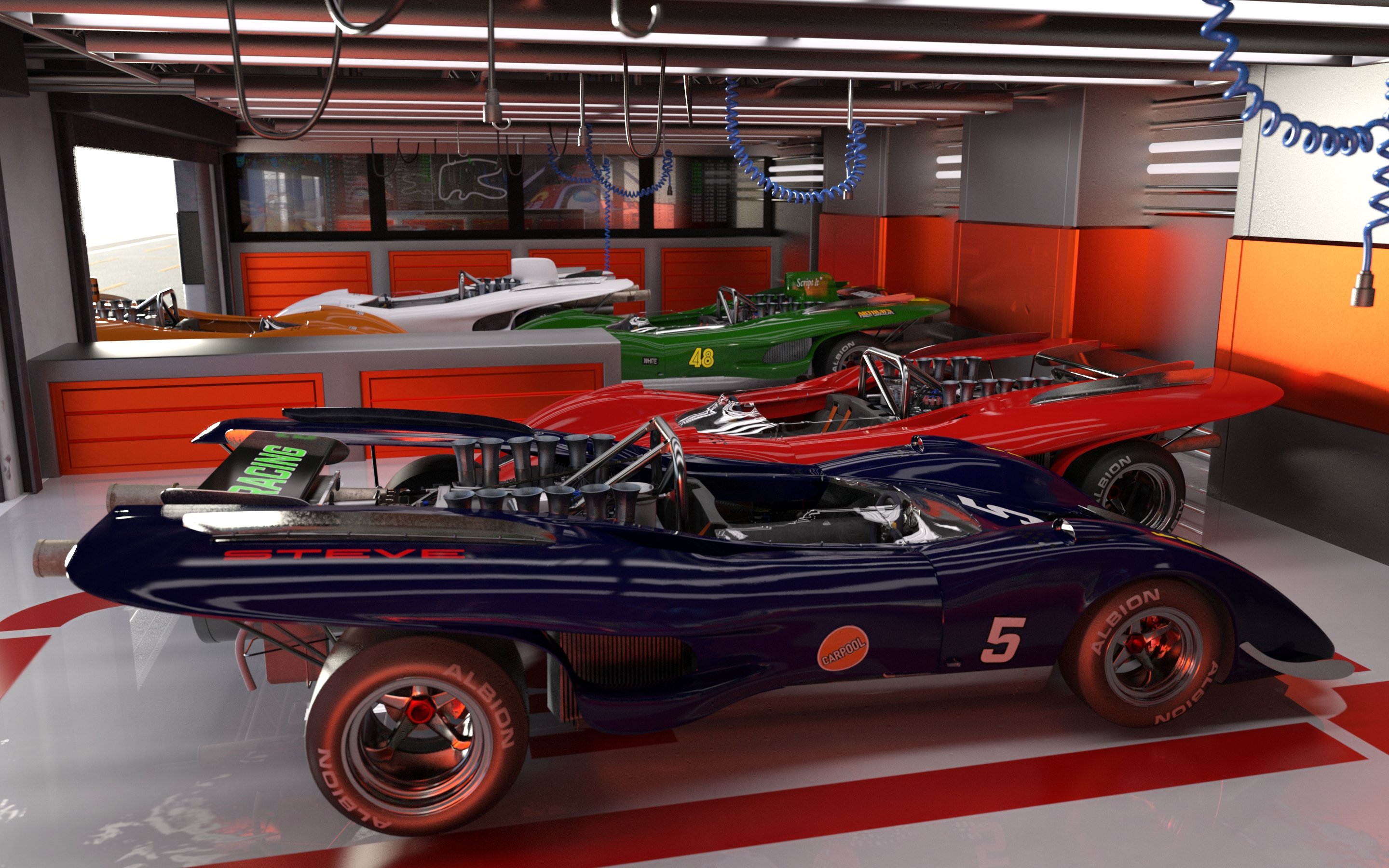 T163 Race Car | Daz 3D