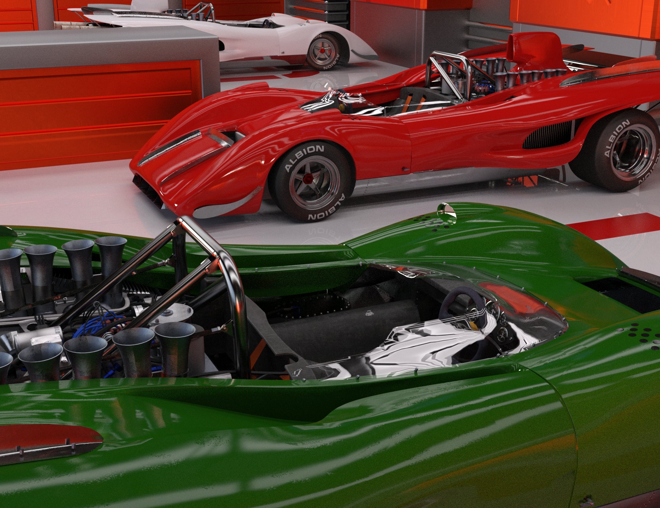 T163 Race Car | Daz 3D