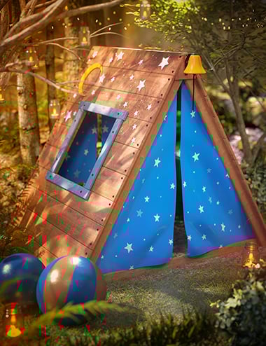 TF Playground Tent | Daz 3D