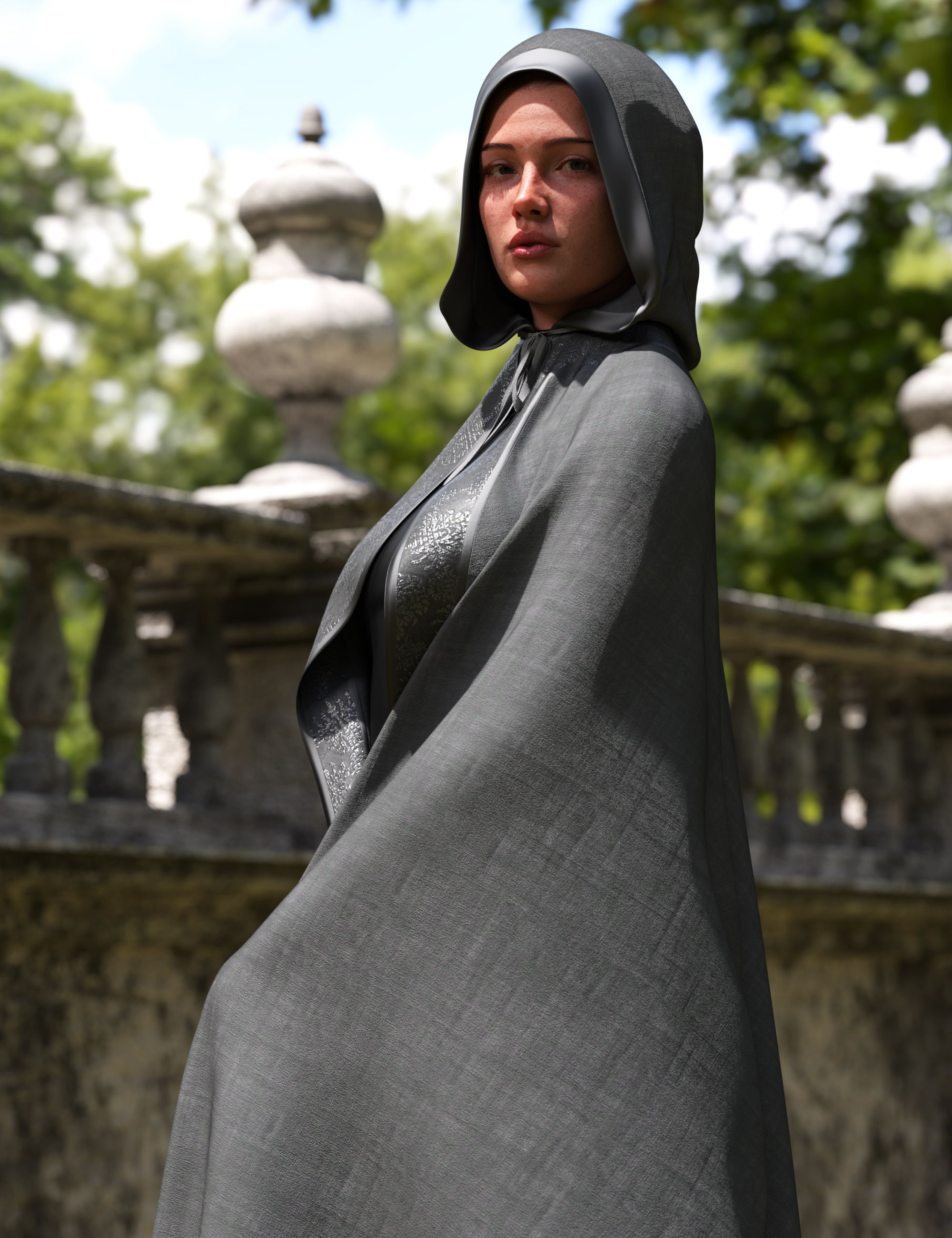 Texture Expansion for dForce Capes of Fantasy for Genesis 9 | Daz 3D