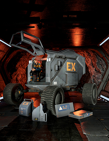 Galactic Express | Daz 3D