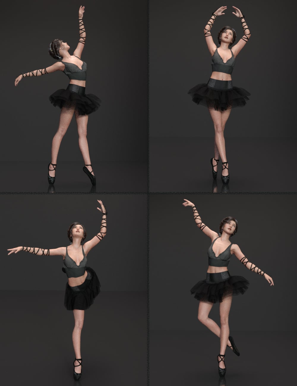 KuJ Puppet Ballet Poses for Genesis 8 and 9 | Daz 3D