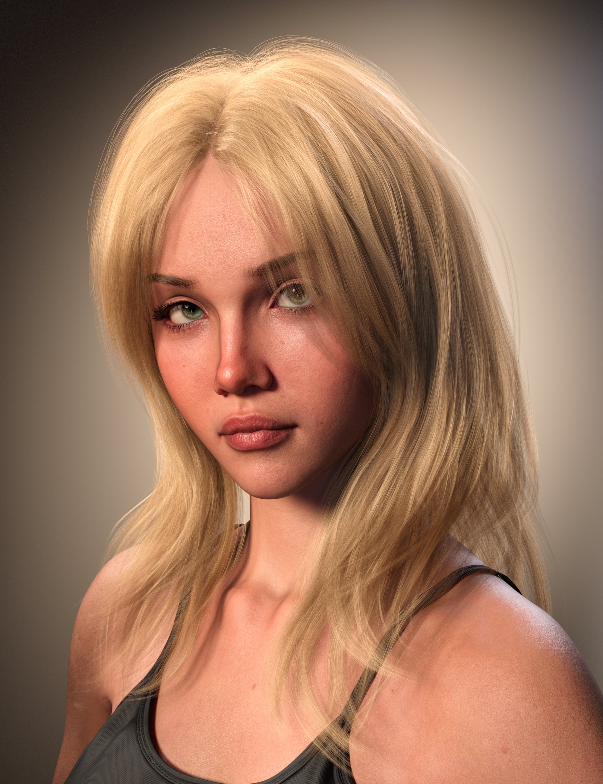 FE Cute Trendy Hair for Genesis 9 | Daz 3D