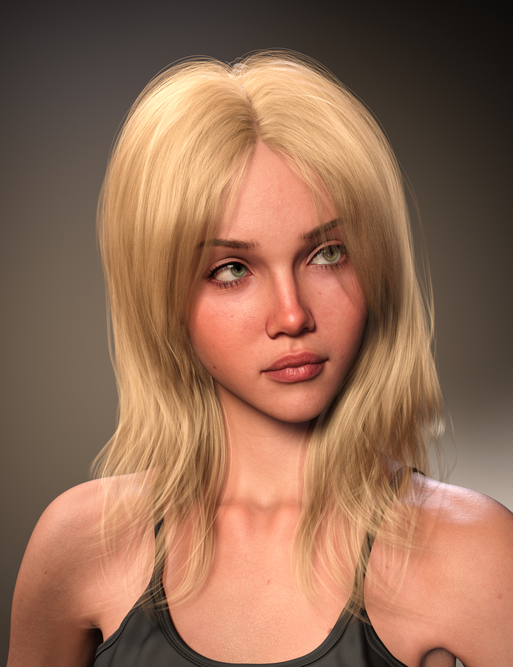 FE Cute Trendy Hair for Genesis 9 | Daz 3D