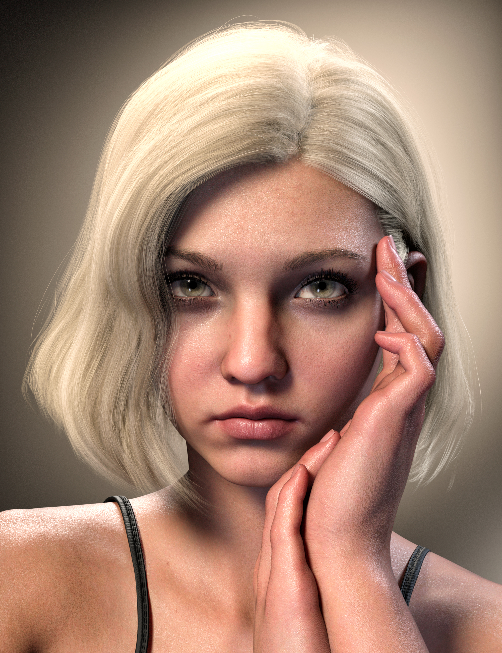 FE Ashlee Hair for Genesis 9 | Daz 3D