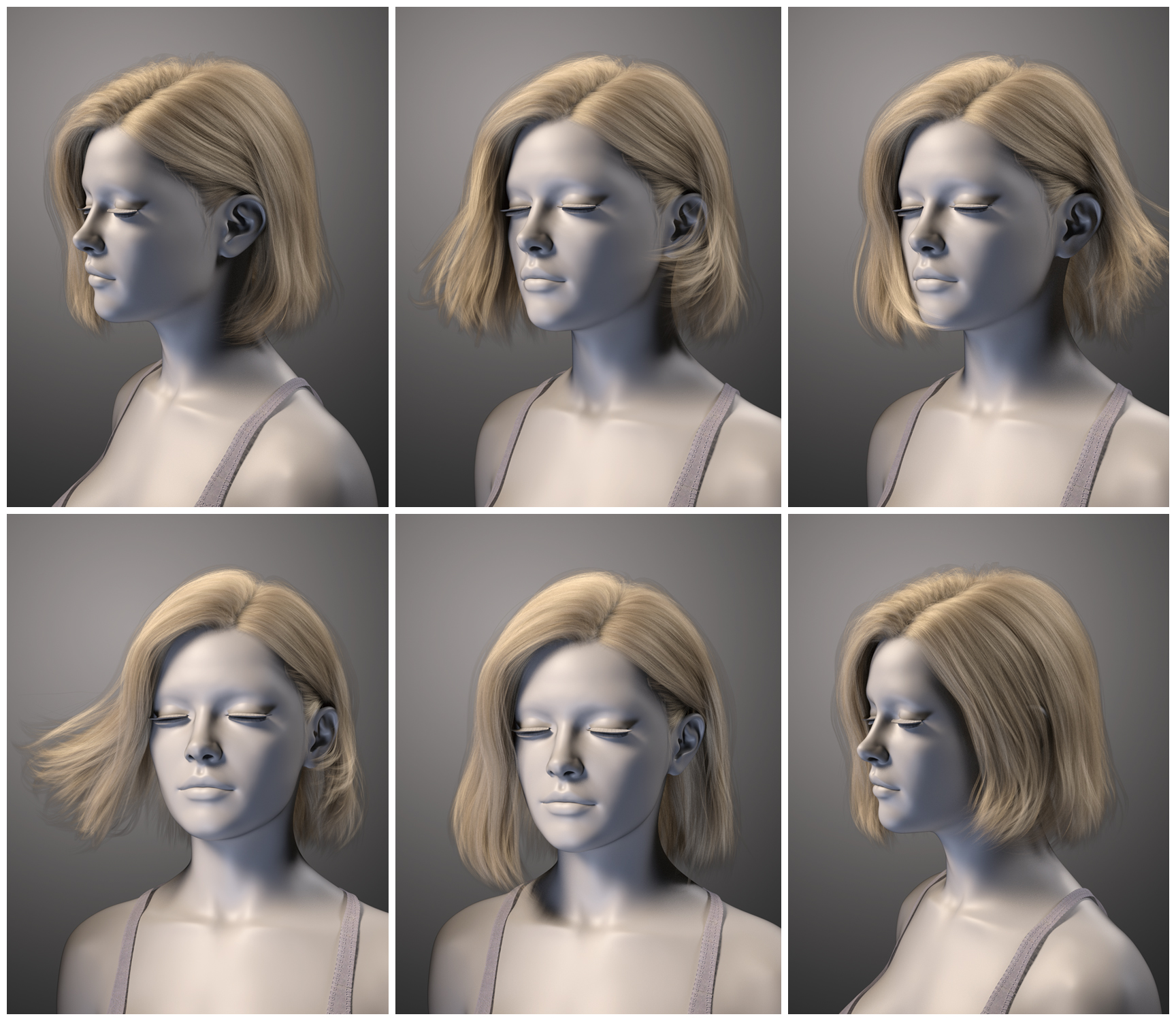 FE Ashlee Hair for Genesis 9 | Daz 3D