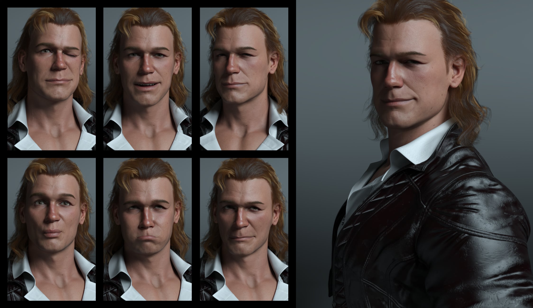 The Expression Collection for Dain 9 | Daz 3D