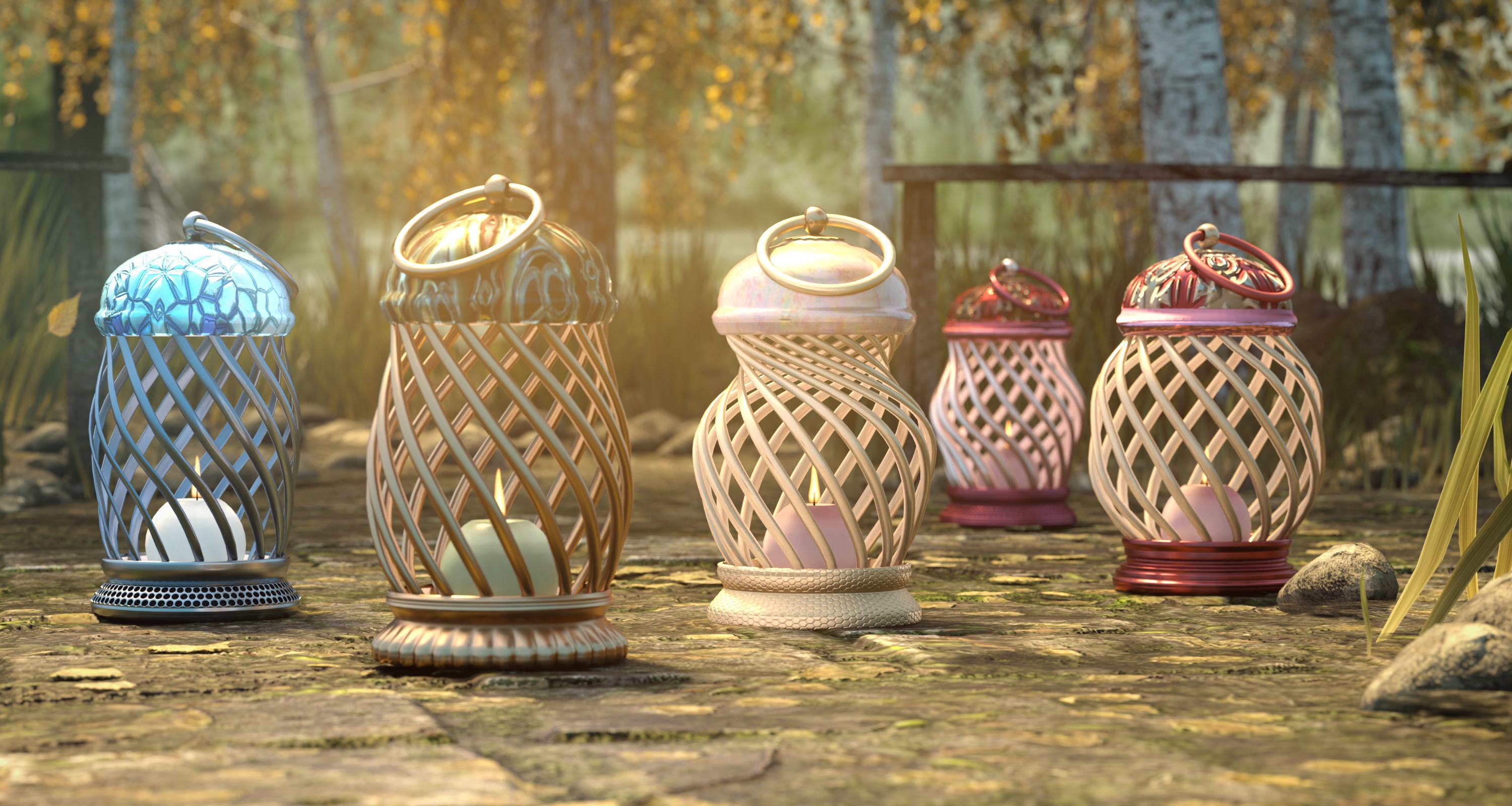 GHD FairyTales - Lanterns | Daz 3D