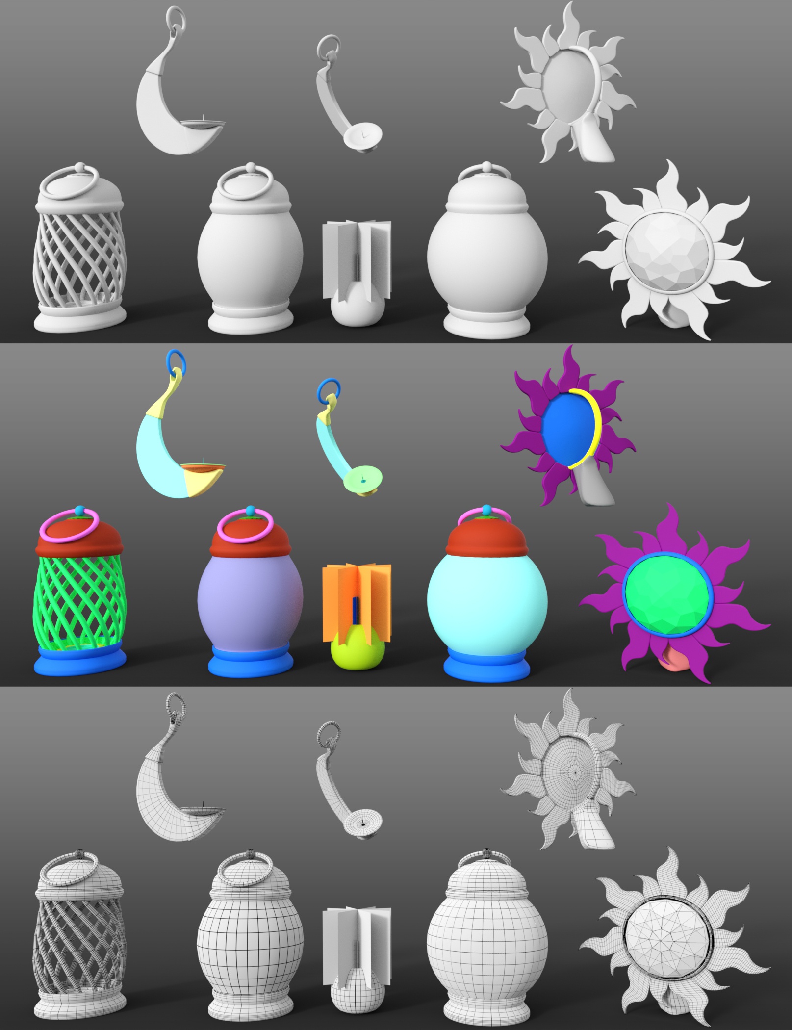 GHD FairyTales - Lanterns | Daz 3D