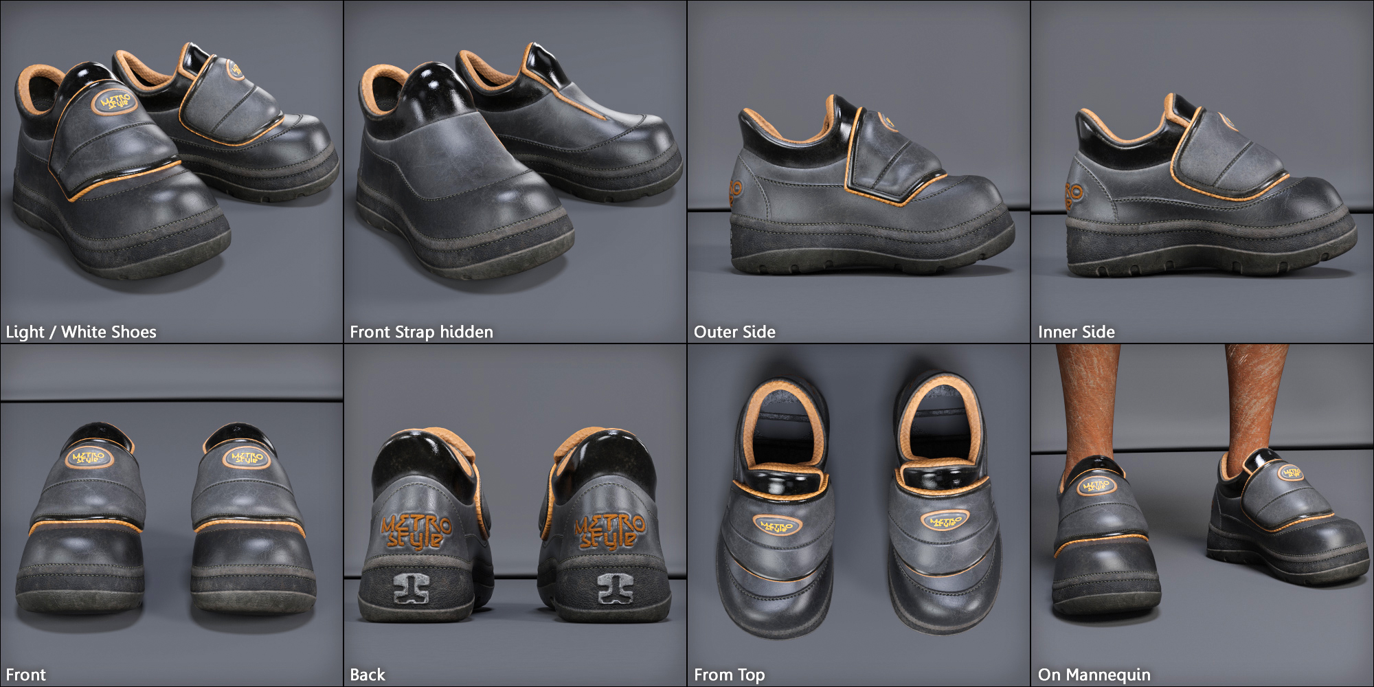 Metro Style Outfit for Genesis 8 and 8.1 | Daz 3D