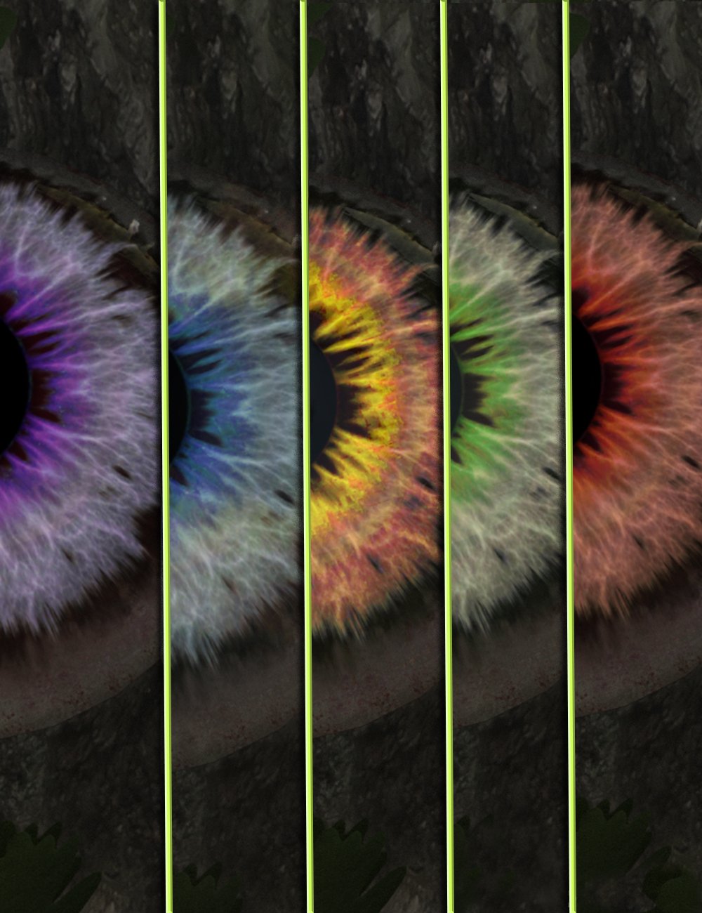 Quercus Oculus - Creepy Trees With Eyes | Daz 3D