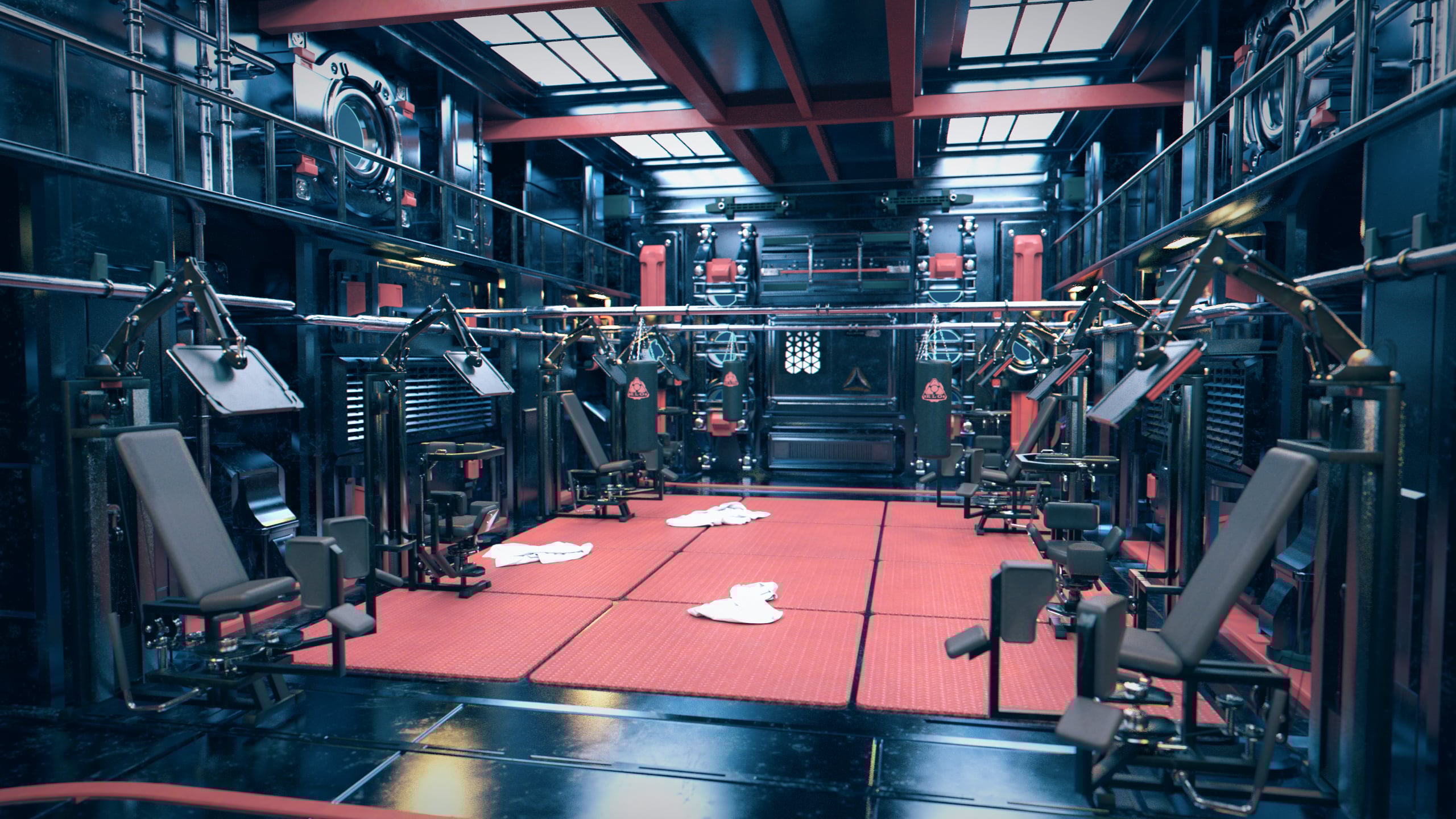 Star Frontier Academy Training Center | Daz 3D