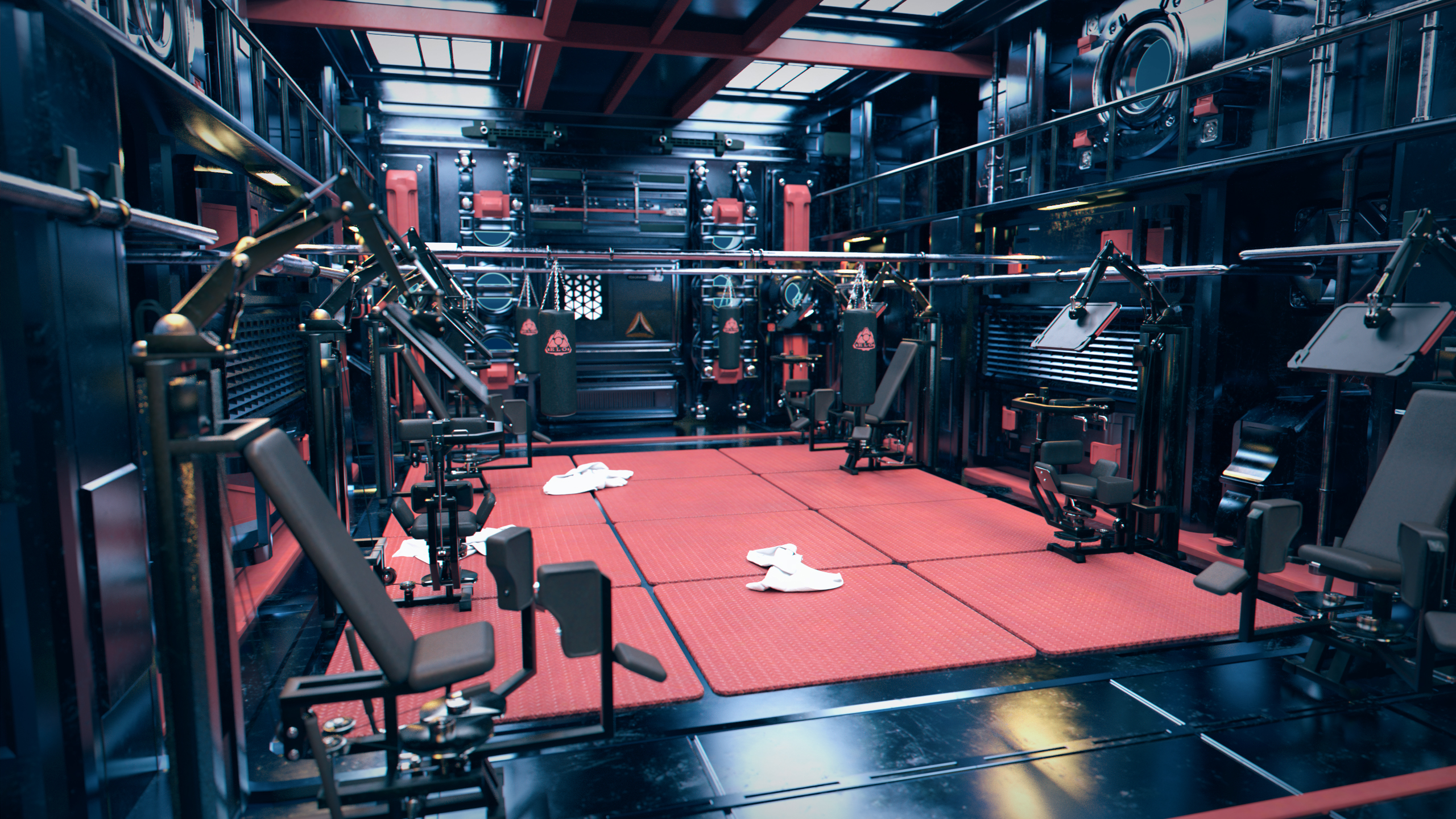 Star Frontier Academy Training Center | Daz 3D