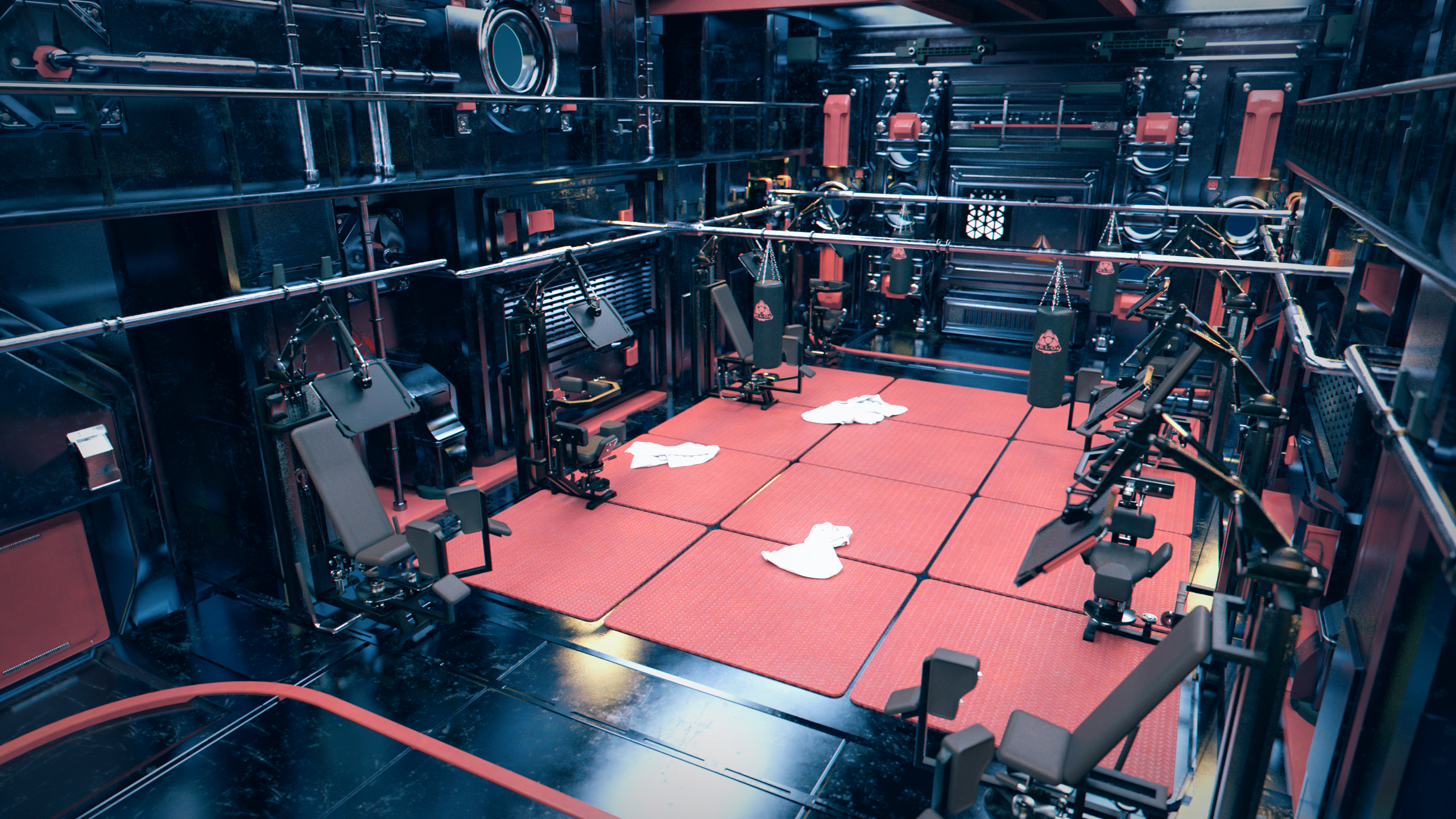 Star Frontier Academy Training Center | Daz 3D