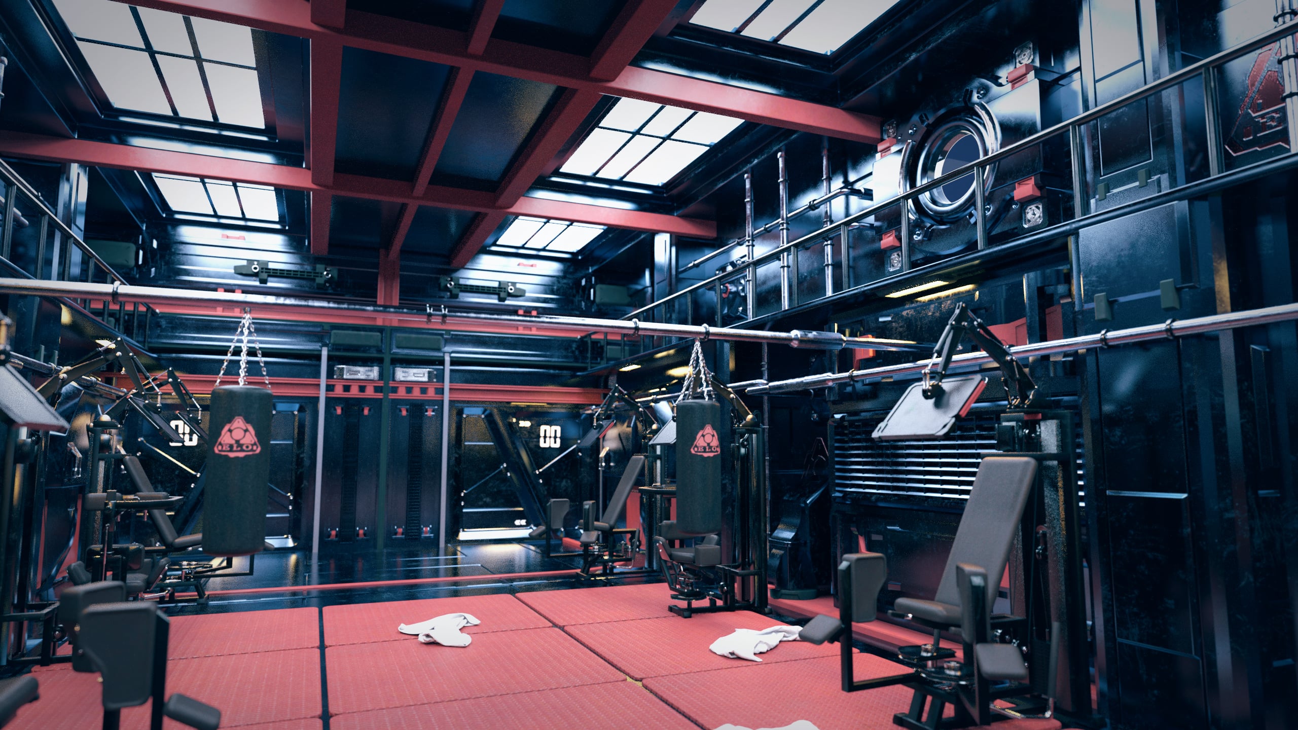 Star Frontier Academy Training Center | Daz 3D