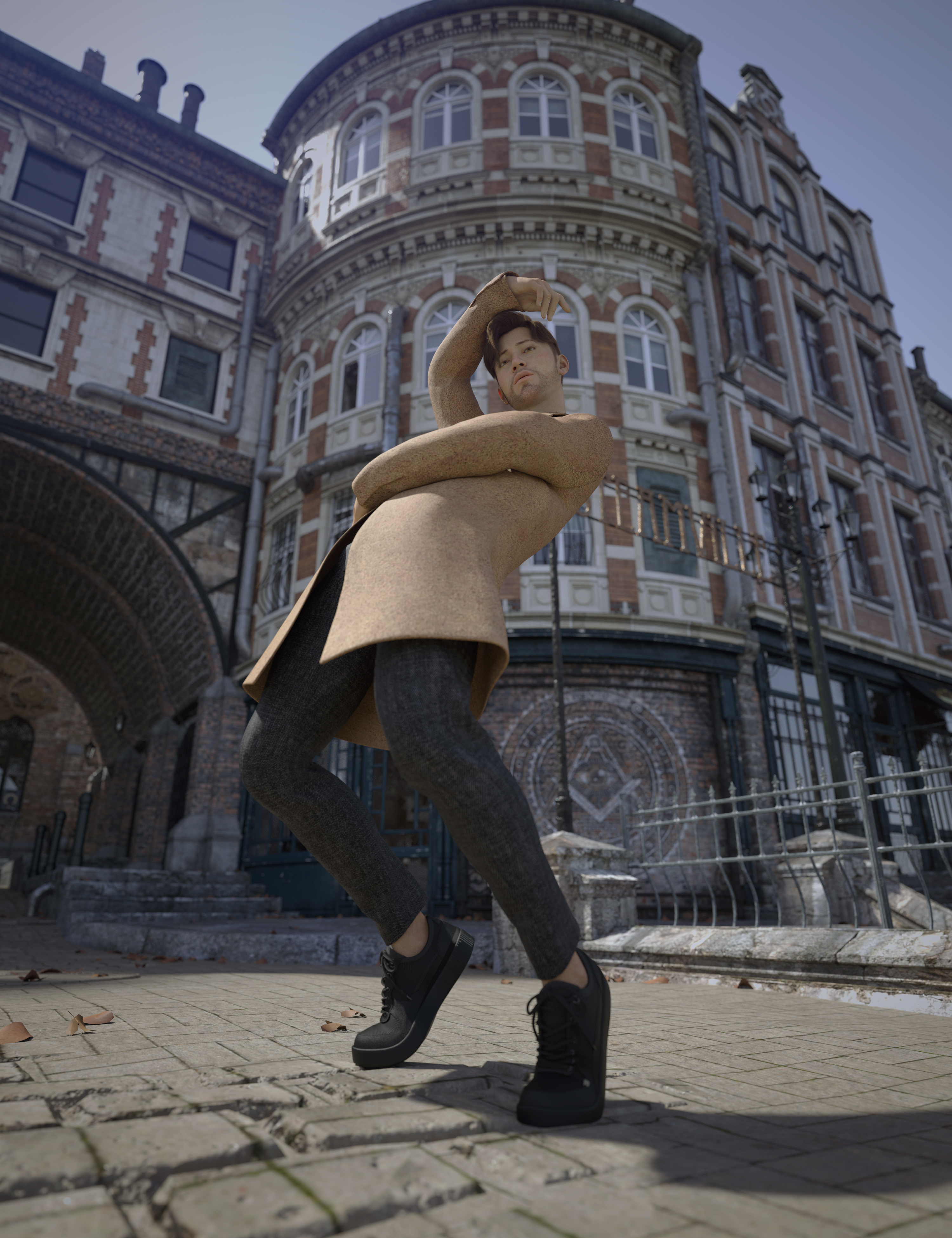Iconic Poses for Genesis 9 Masculine, 8 and 3 Male | Daz 3D
