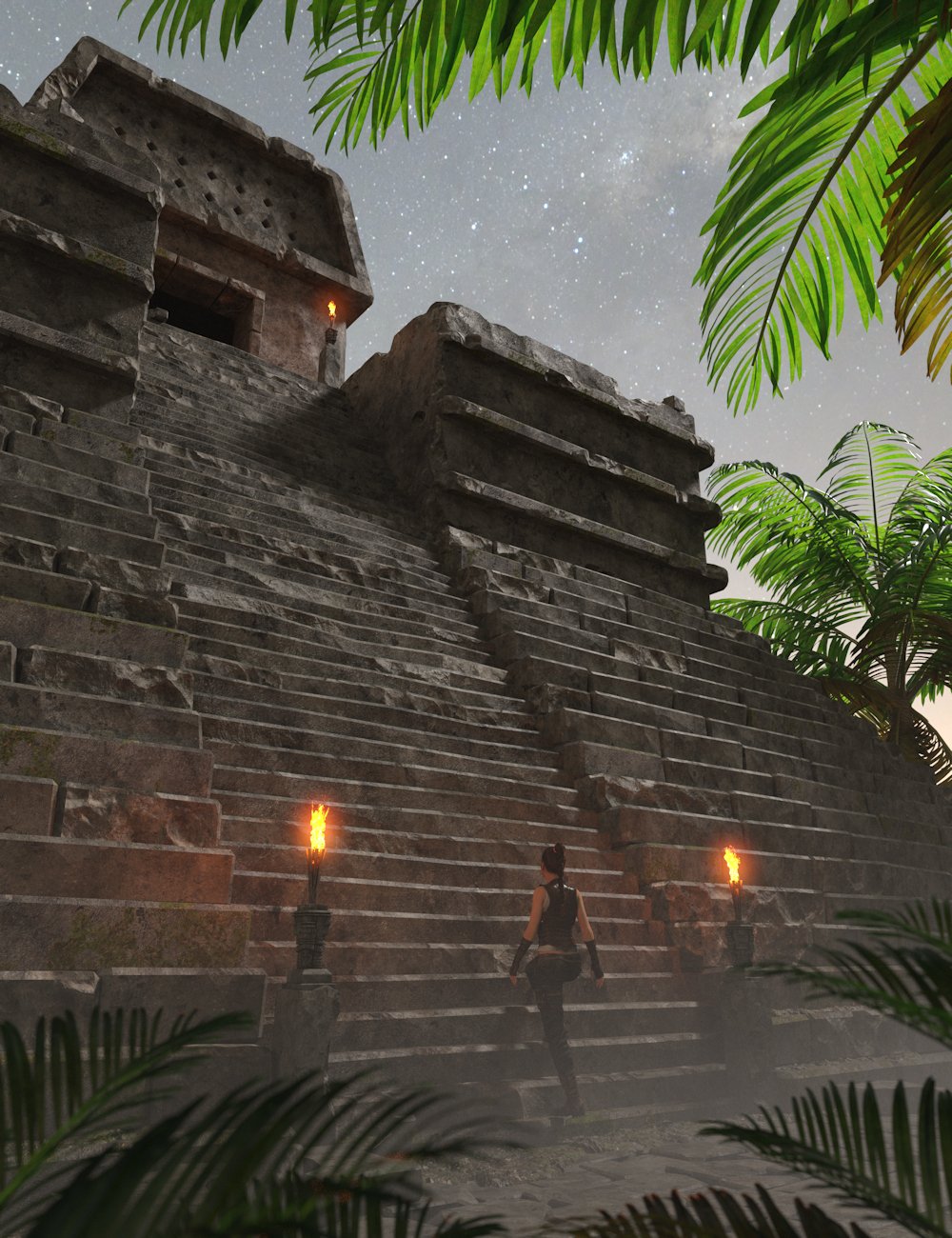 Aztec Pyramids 1 | Daz 3D