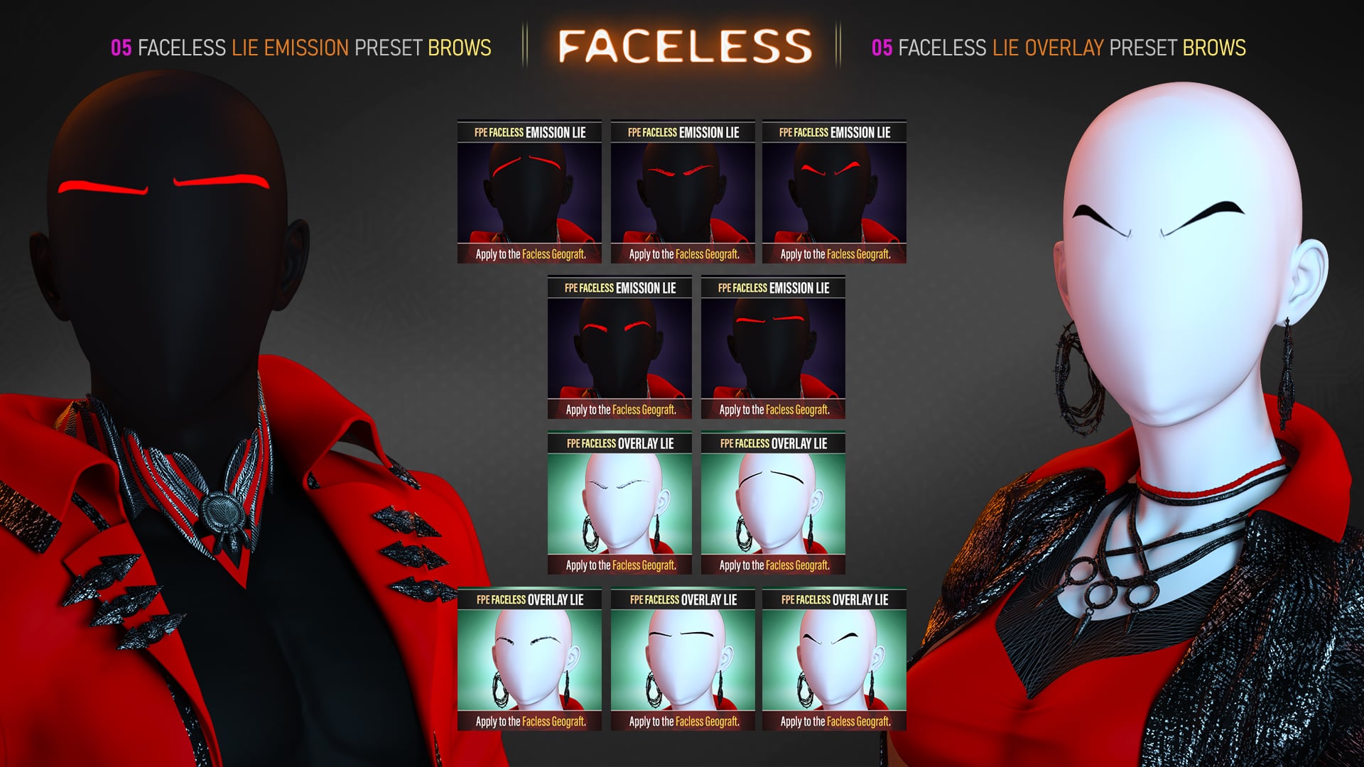 FPE Faceless for Genesis 9 | Daz 3D