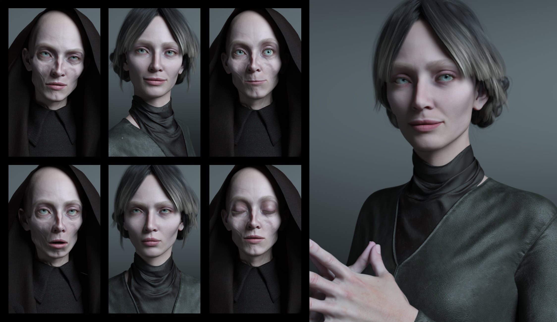 The Expression Collection for Death 9 | Daz 3D