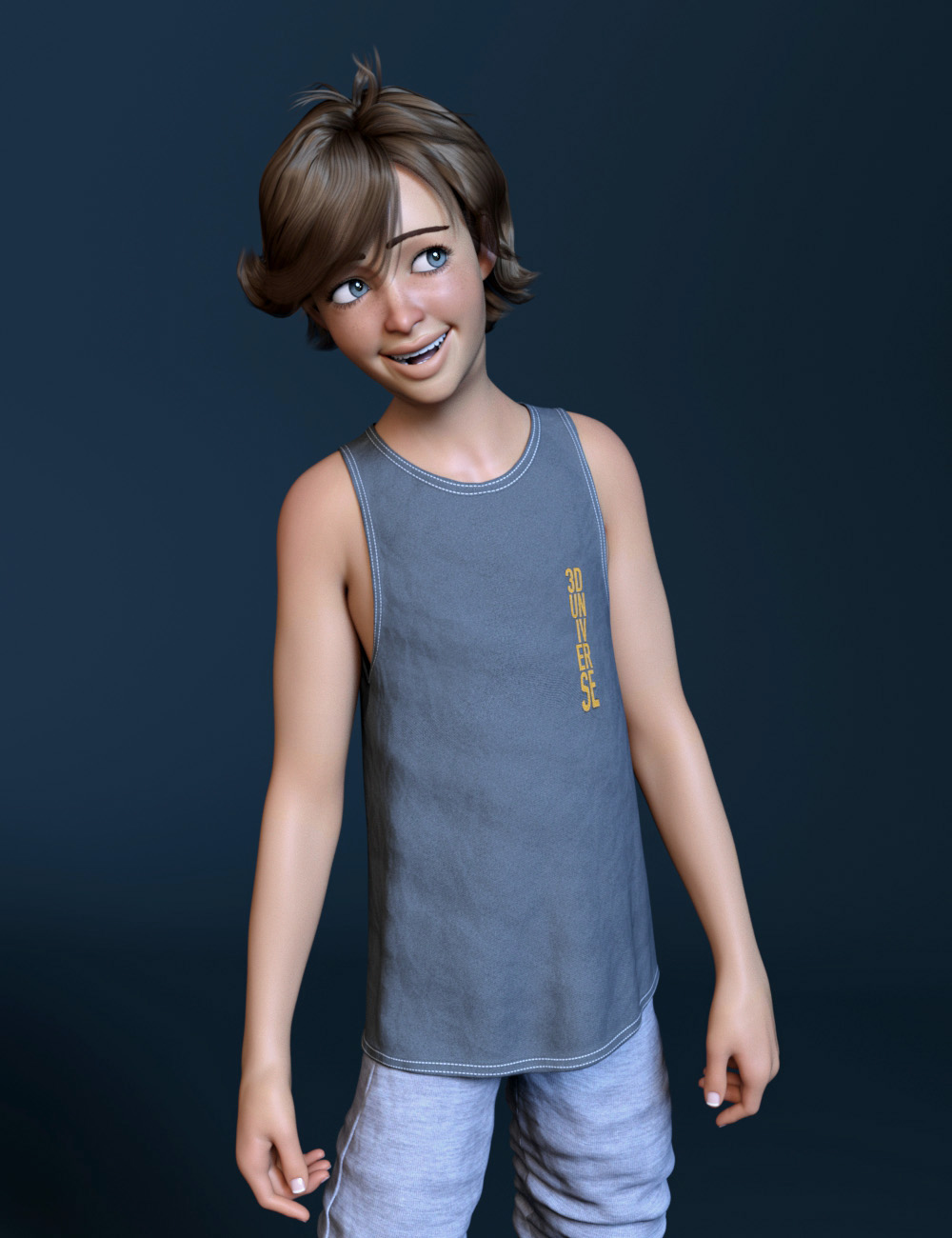 Young Toon Male for Cartoon Adult Male for Genesis 9 | Daz 3D