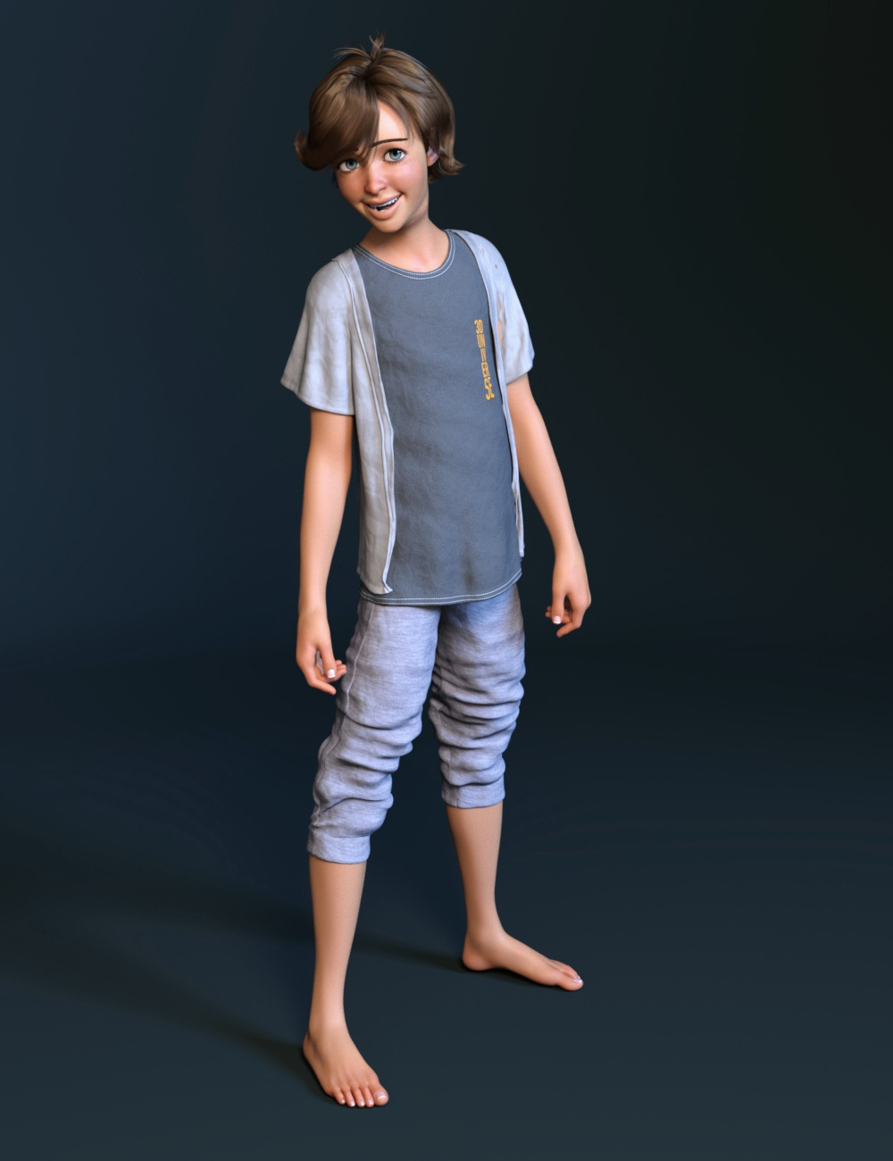 Young Toon Male for Cartoon Adult Male for Genesis 9 | Daz 3D