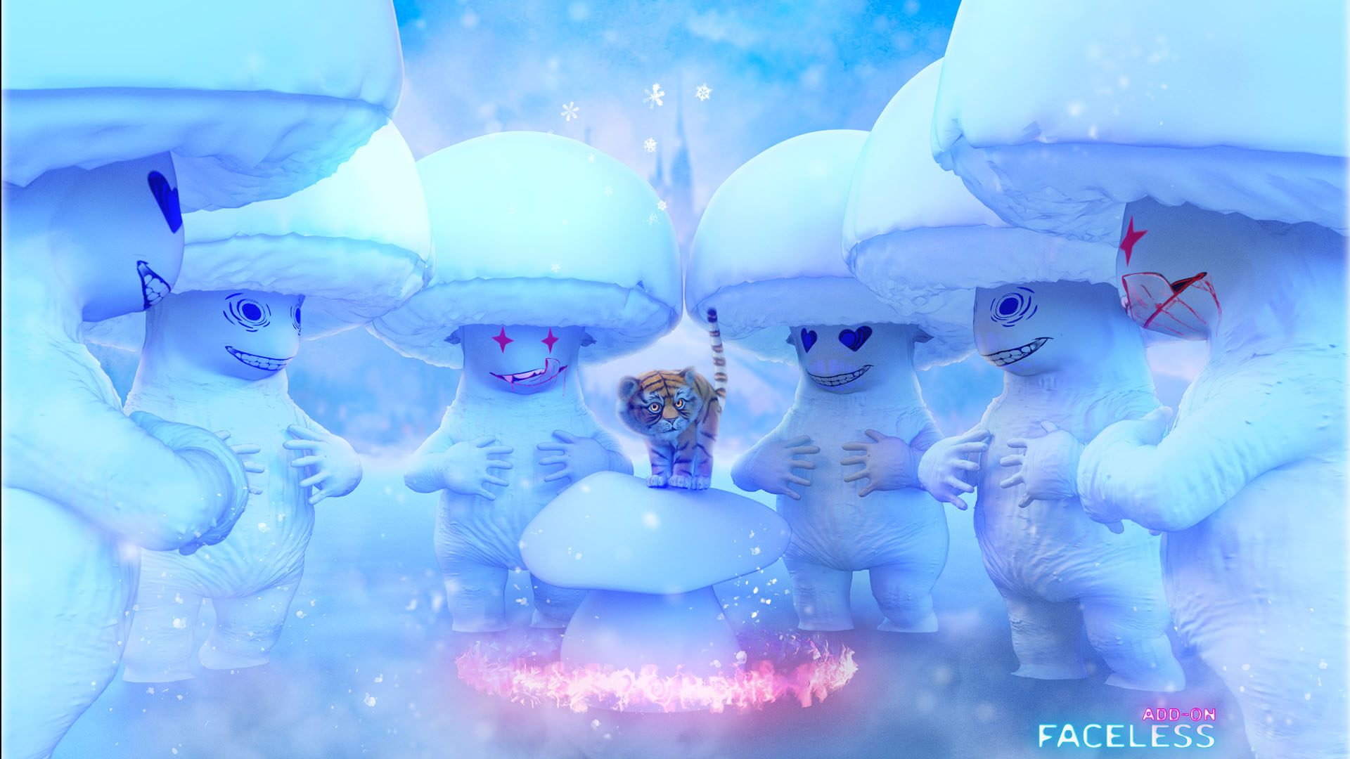 FPE Faceless Add-On for Genesis 9 | Daz 3D