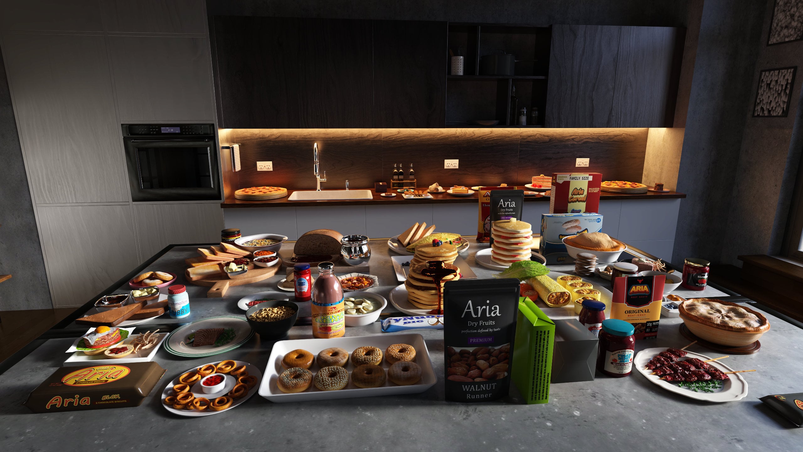 FG Appetite Food Pack | Daz 3D