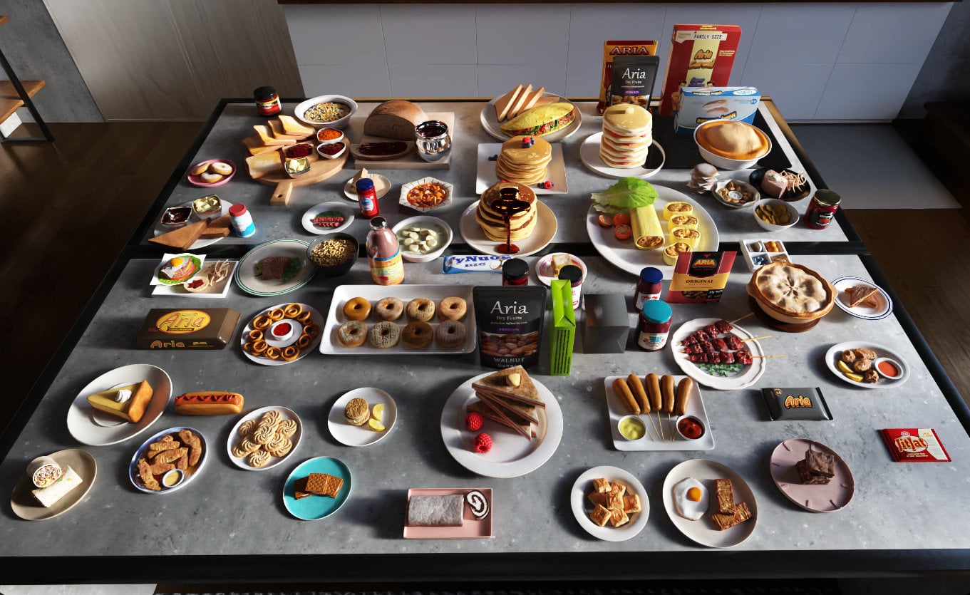 FG Appetite Food Pack | Daz 3D