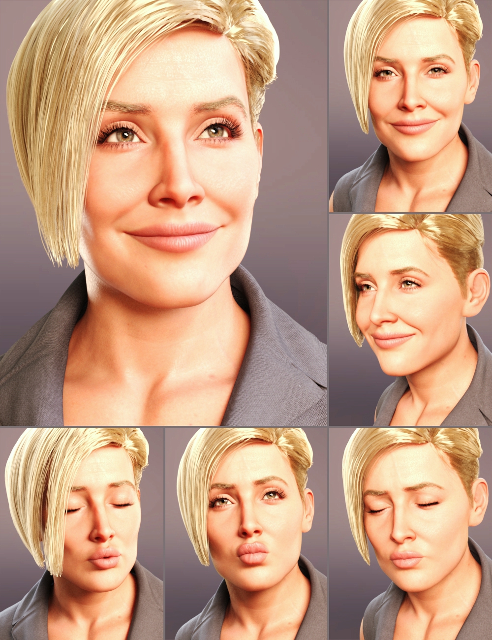 Bodyguard Expressions for the Bodyguard HD | Daz 3D