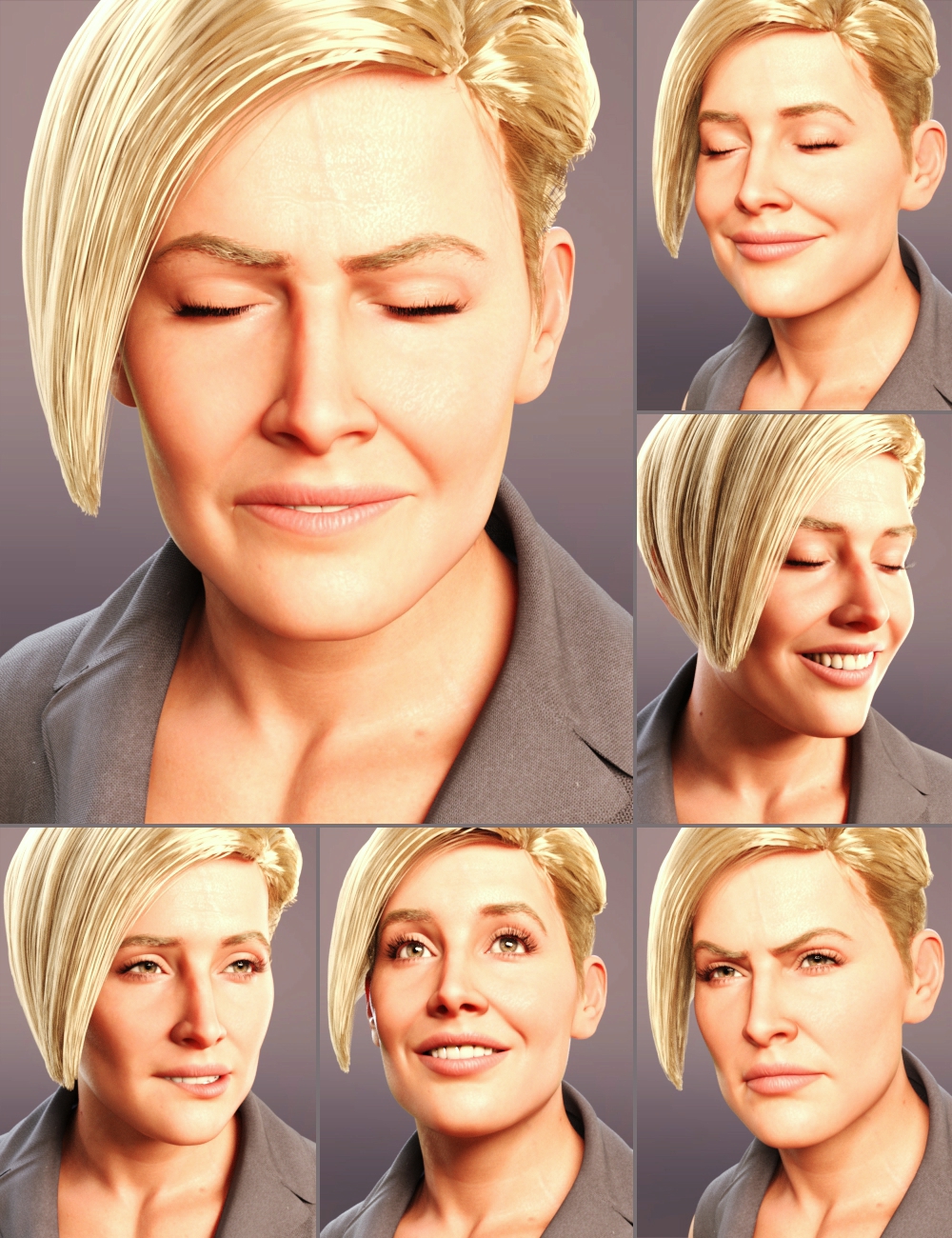 Bodyguard Expressions for the Bodyguard HD | Daz 3D