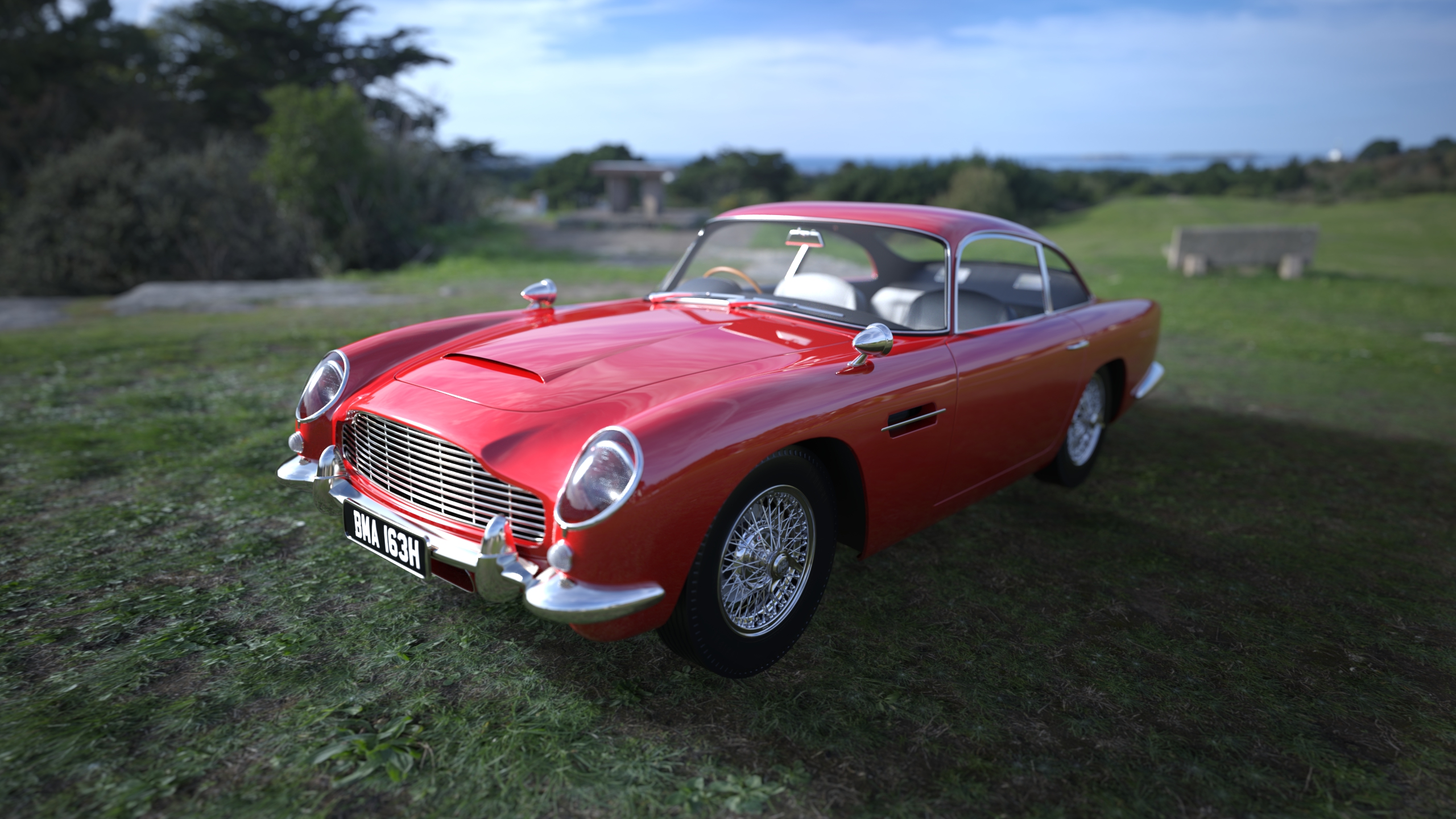 UltraHD Iray HDRI With DOF - Top of the hill | Daz 3D